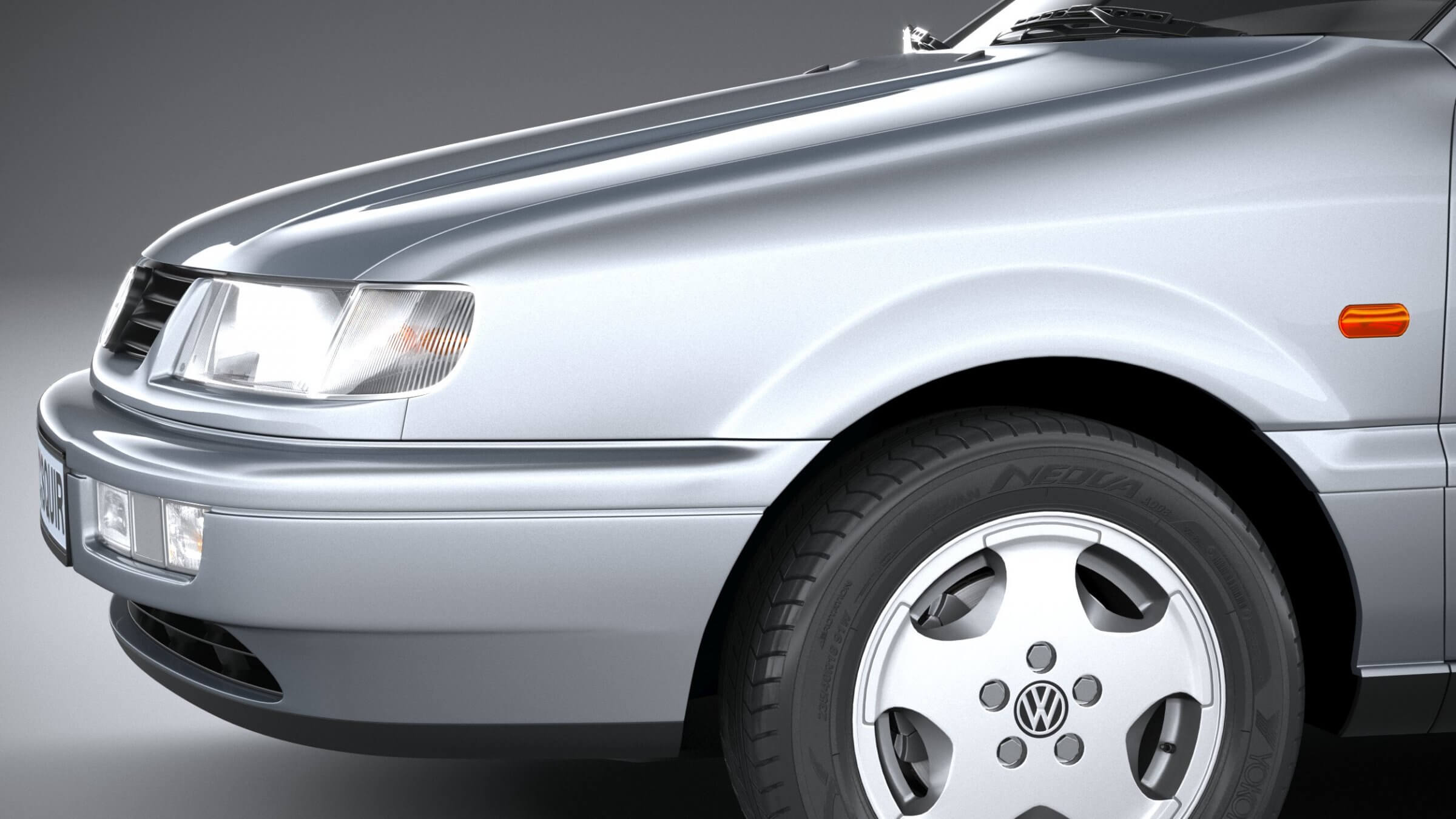 Volkswagen Passat B4 Variant - 3D Model by SQUIR