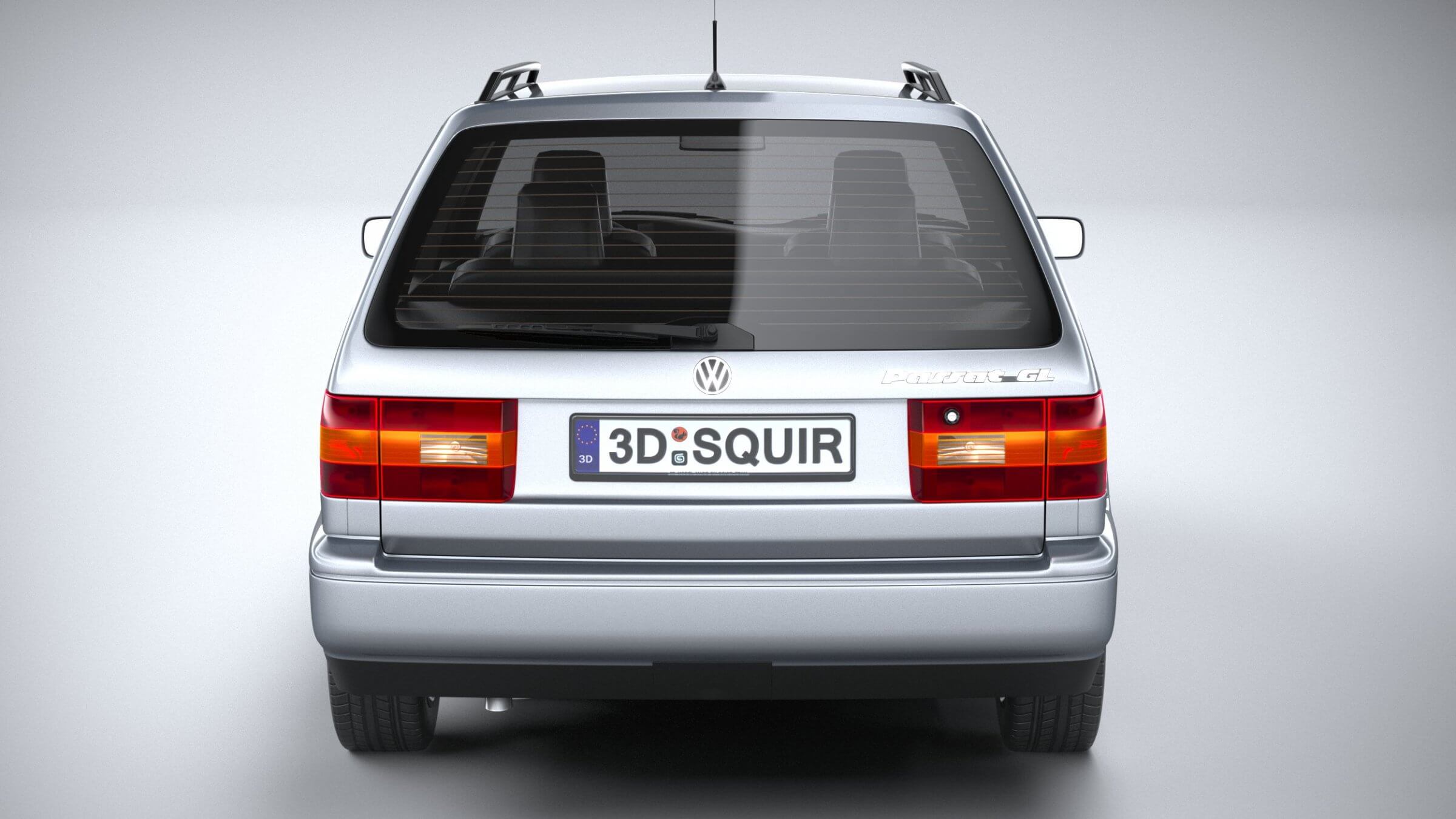 Volkswagen Passat B4 Variant - 3D Model by SQUIR
