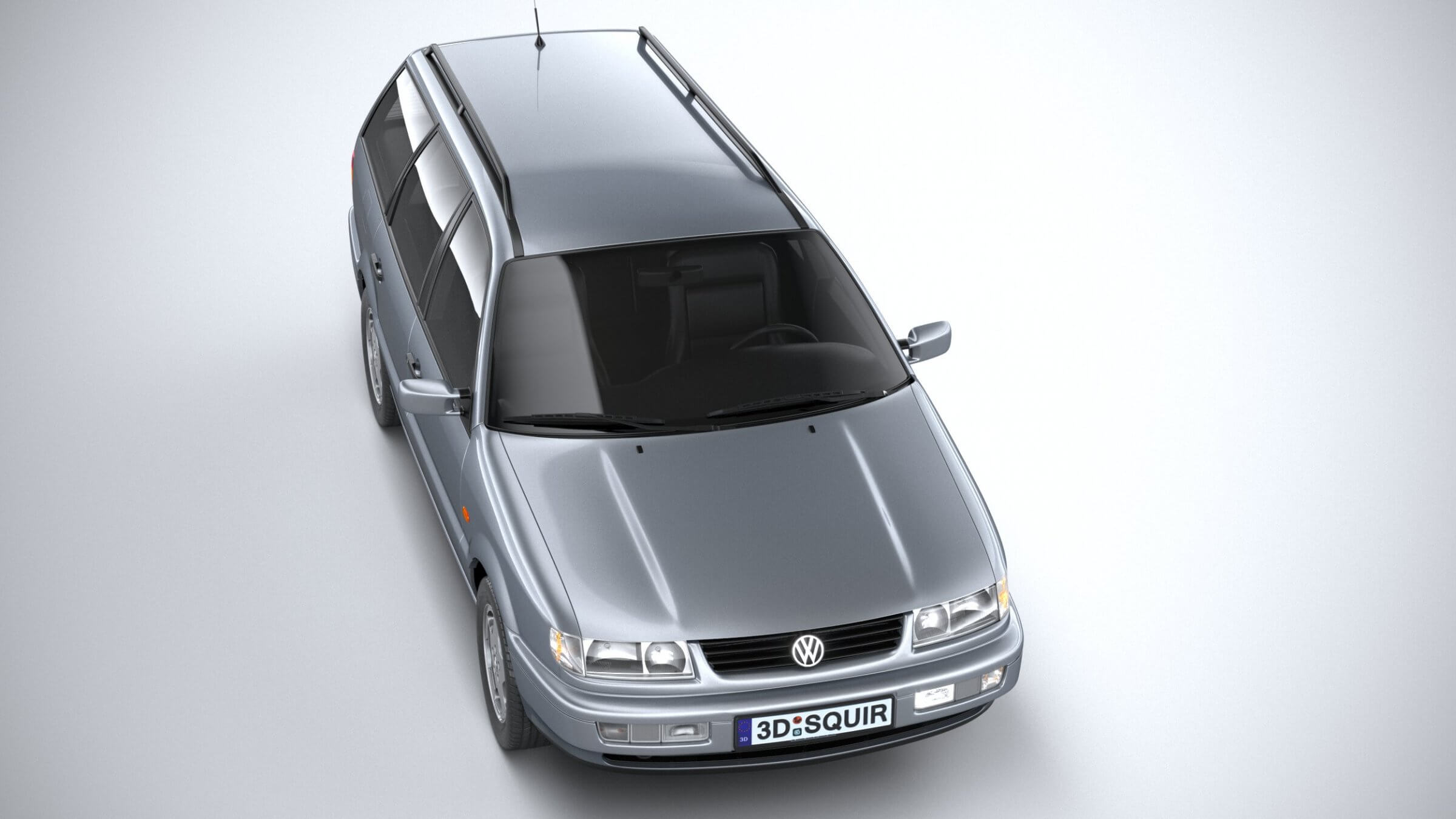 Volkswagen Passat B4 Variant - 3D Model by SQUIR