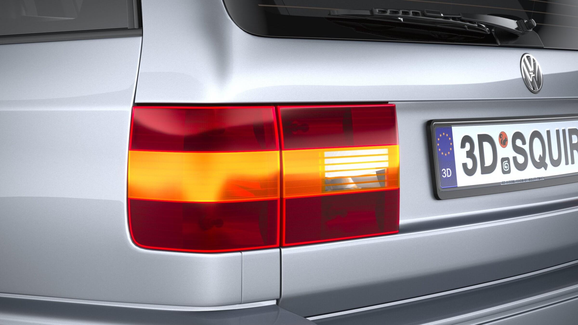 Volkswagen Passat B4 Variant - 3D Model by SQUIR