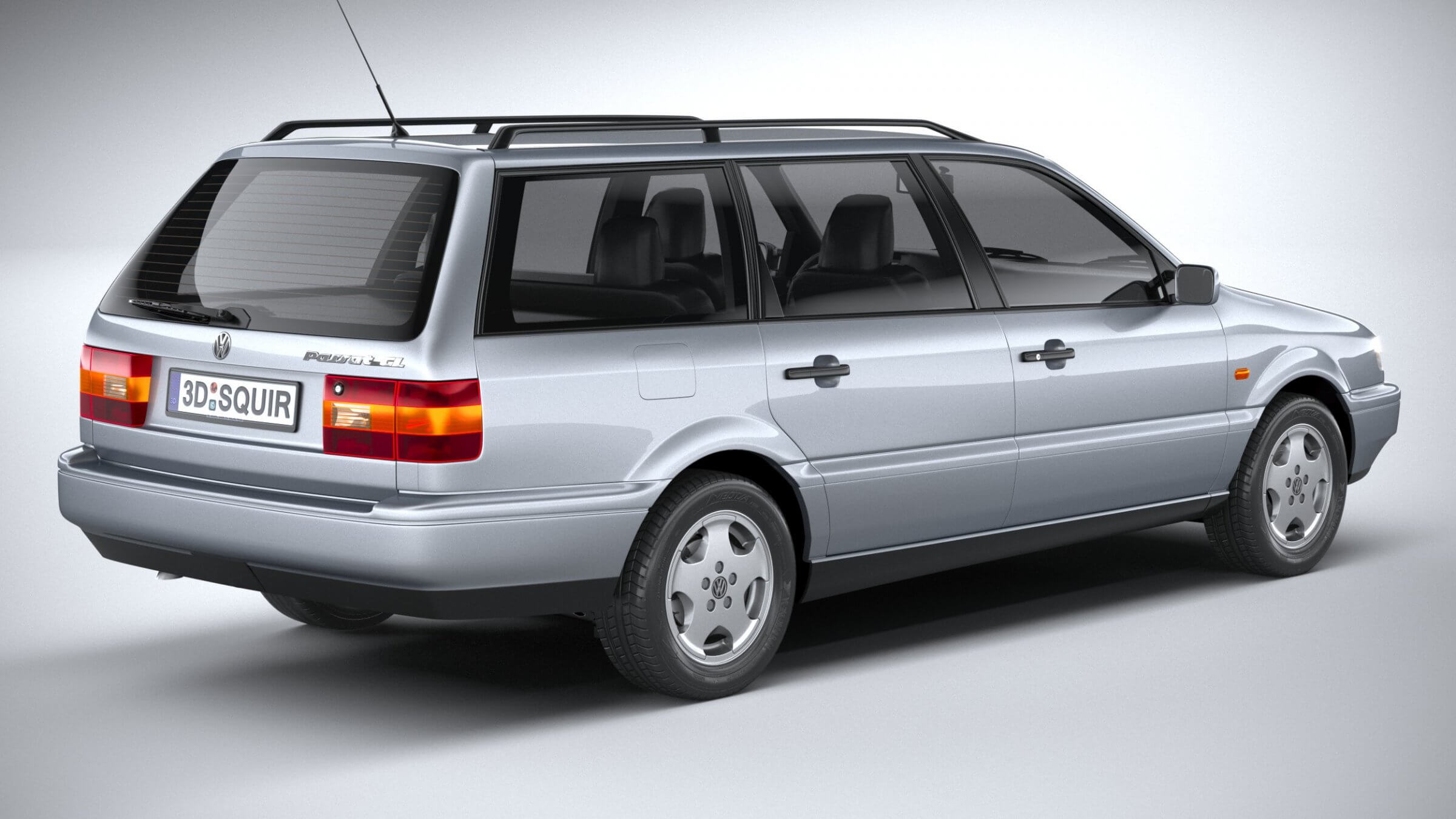 Volkswagen Passat B4 Variant - 3D Model by SQUIR