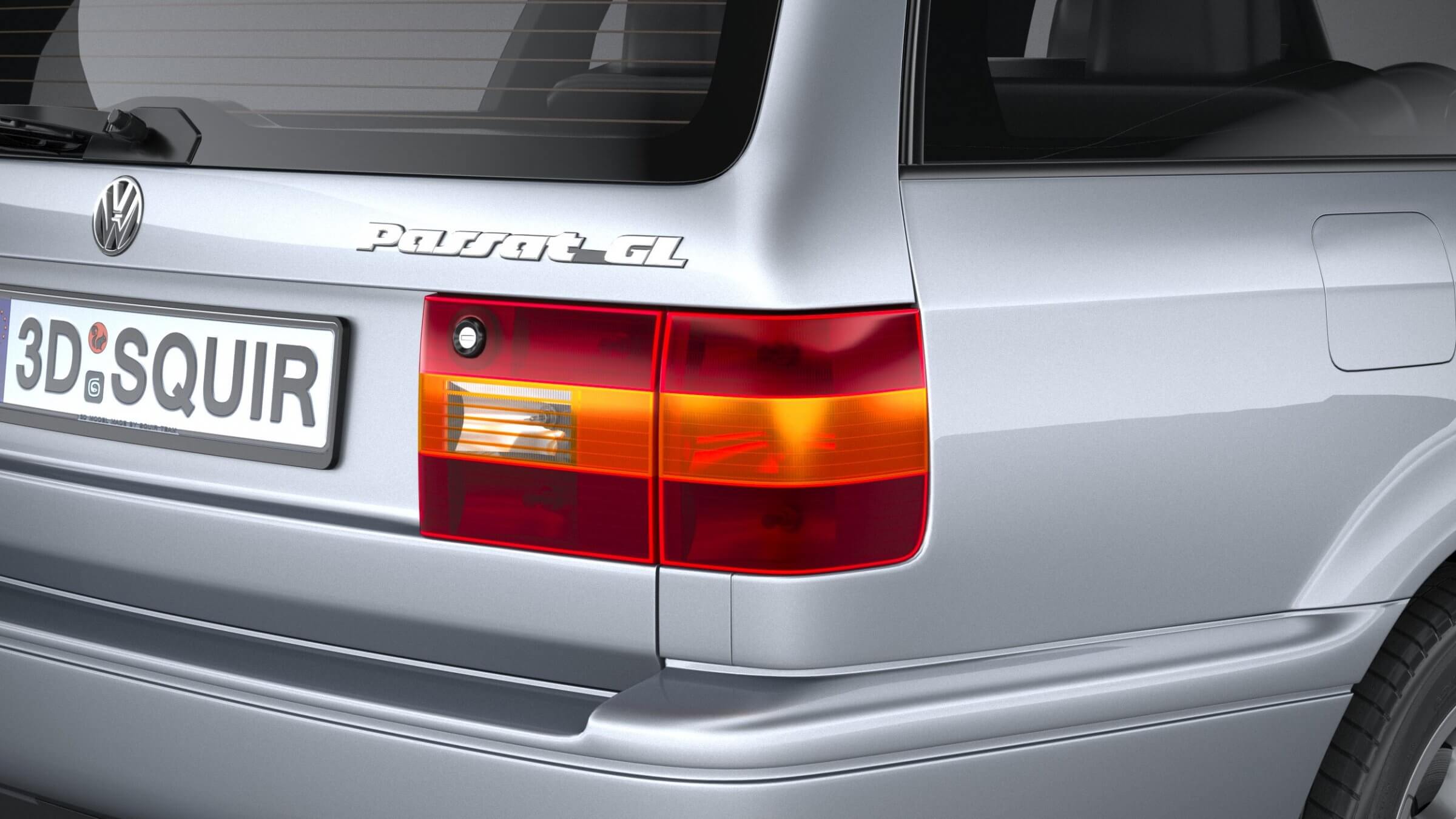 Volkswagen Passat B4 Variant - 3D Model by SQUIR