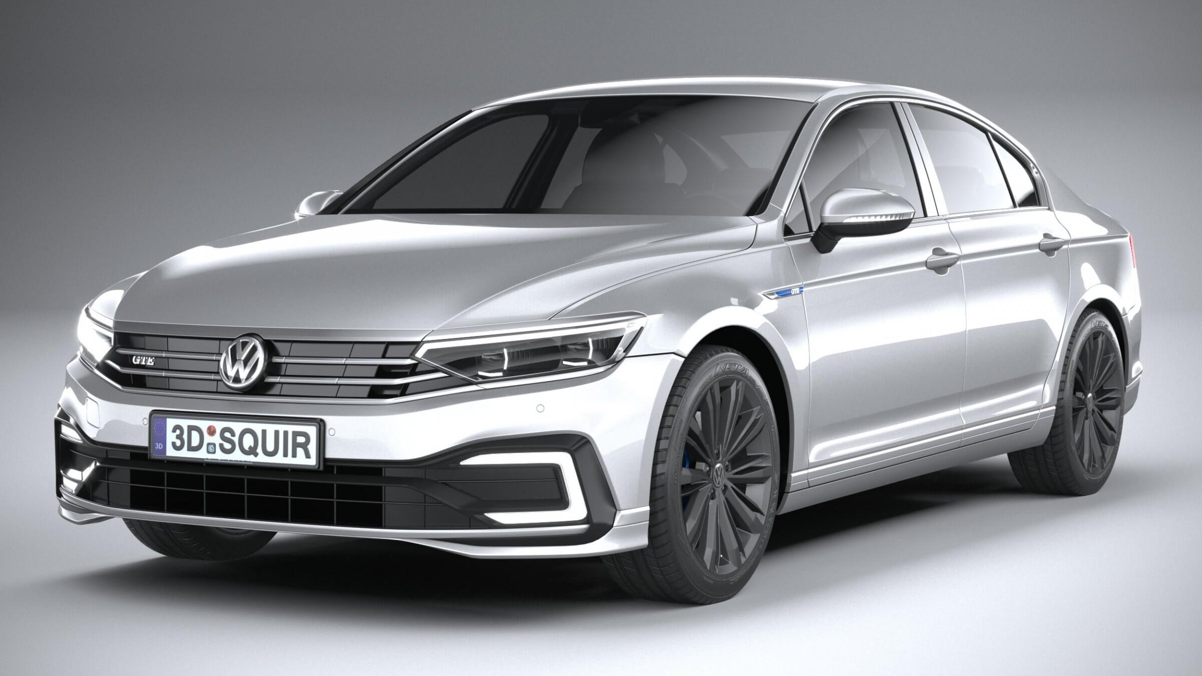 Volkswagen Passat GTE 2020 - 3D Model by SQUIR