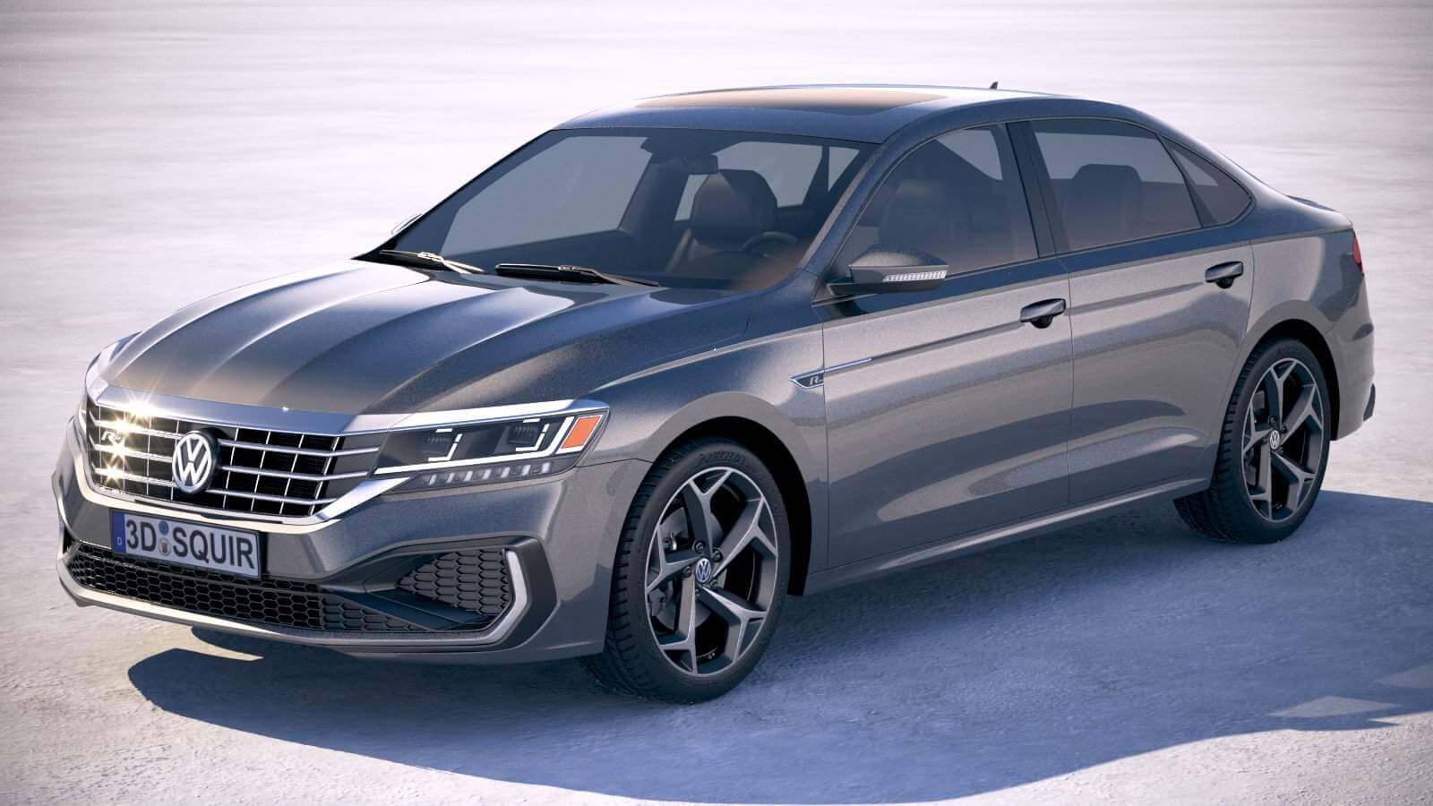 Volkswagen Passat R-Line 2020 - 3D Model by SQUIR