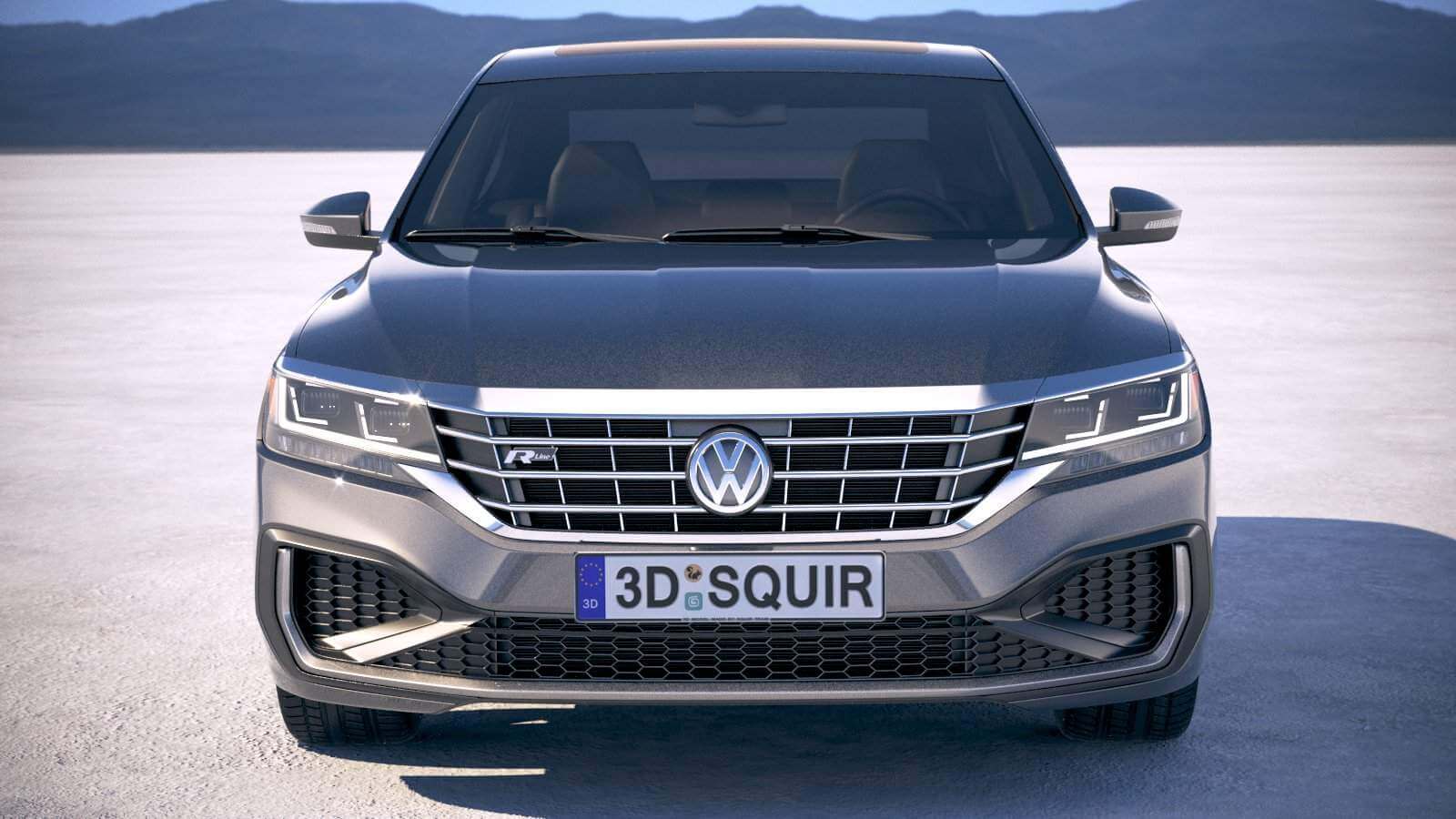 Volkswagen Passat R-Line 2020 3D Model by SQUIR