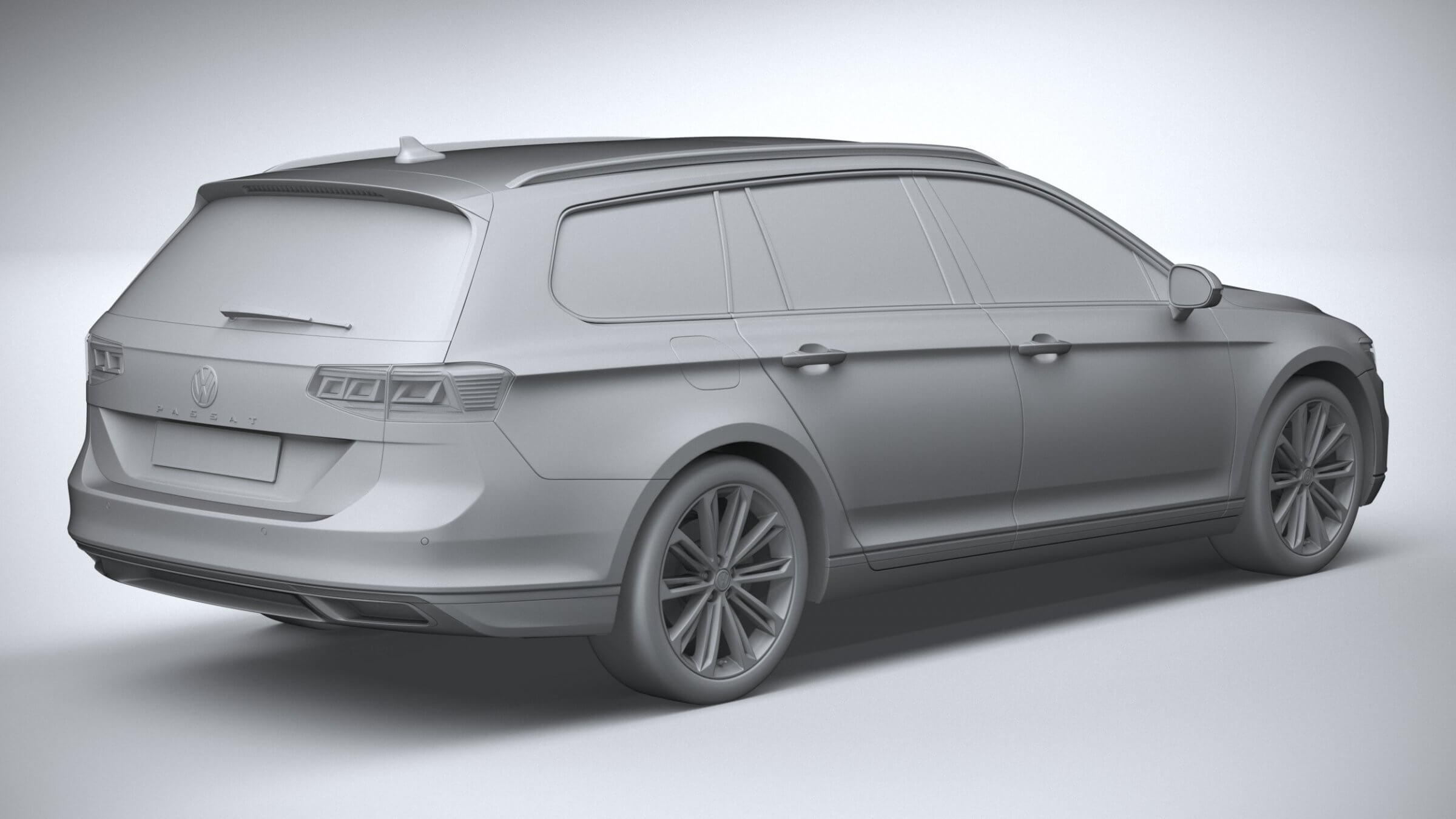 Volkswagen Passat Variant 2020 - 3D Model by SQUIR