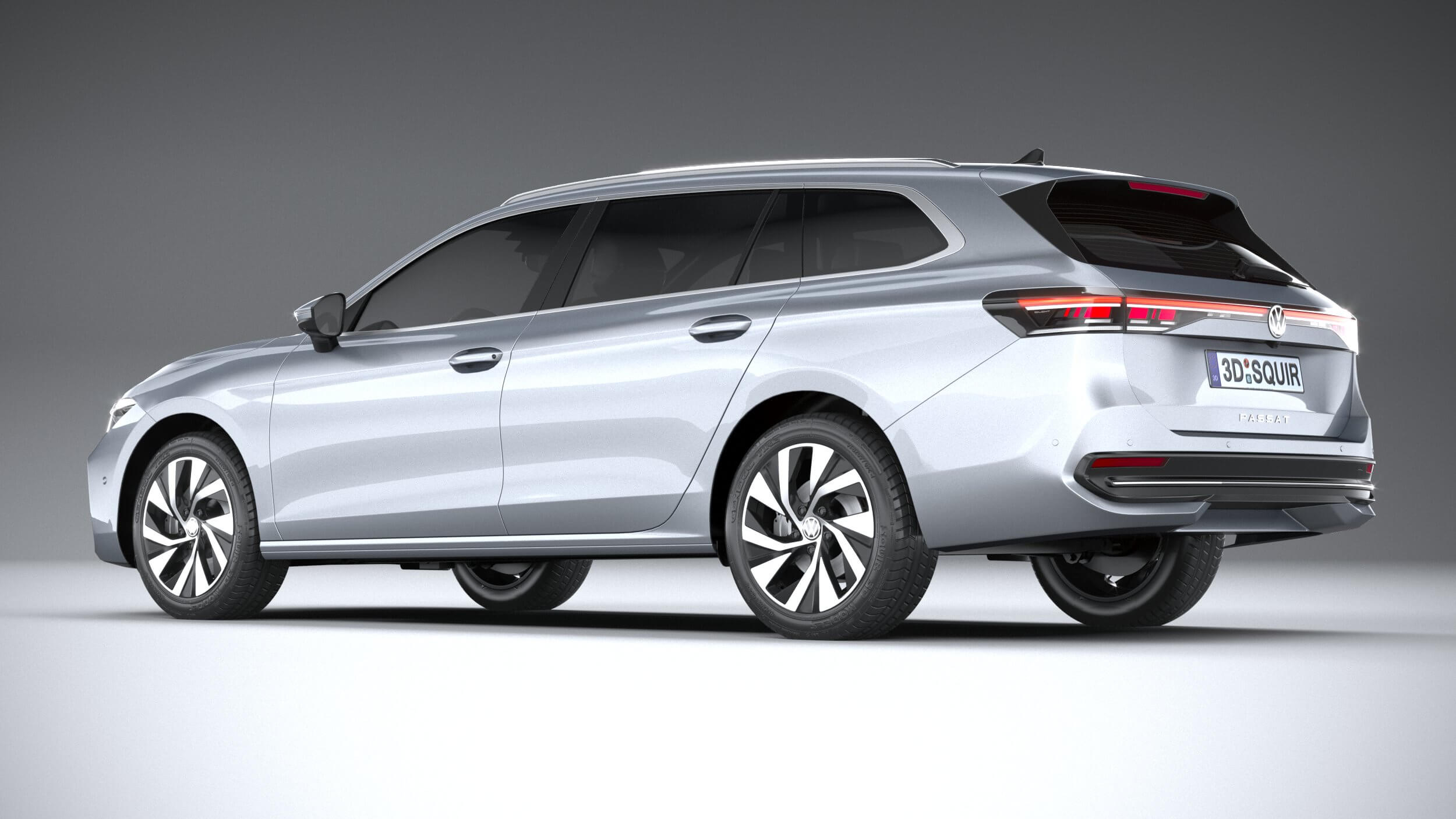 Volkswagen Passat Variant Business 2024 - 3D Model by SQUIR