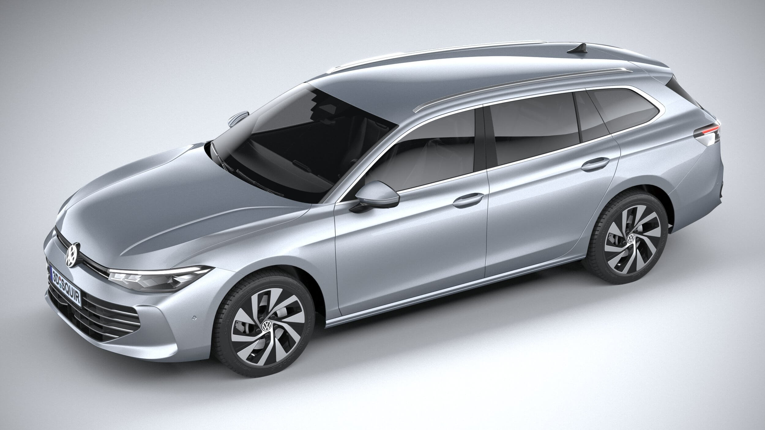 Volkswagen Passat Variant Business 2024 - 3D Model by SQUIR