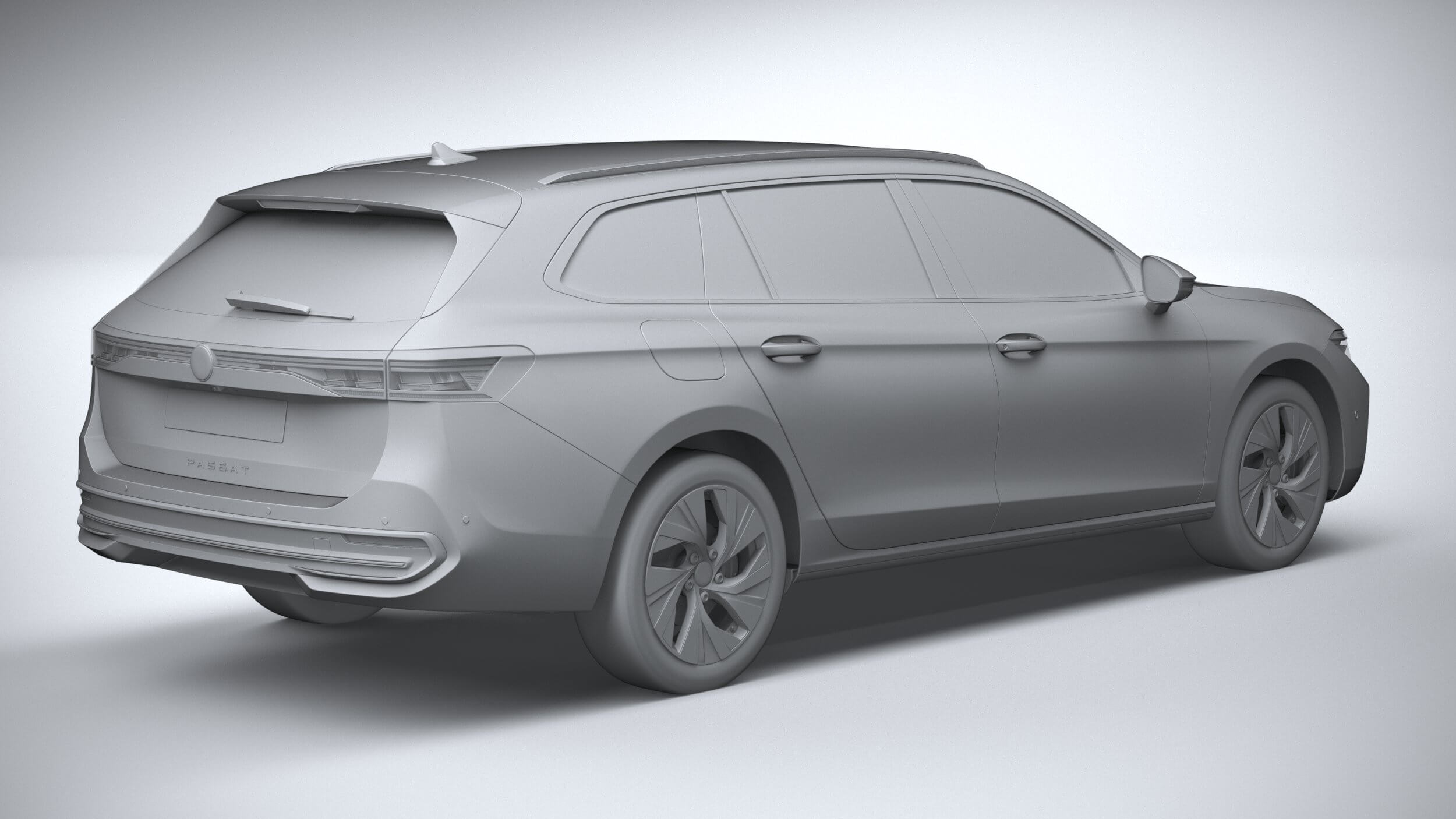 Volkswagen Passat Variant Business 2024 - 3D Model by SQUIR