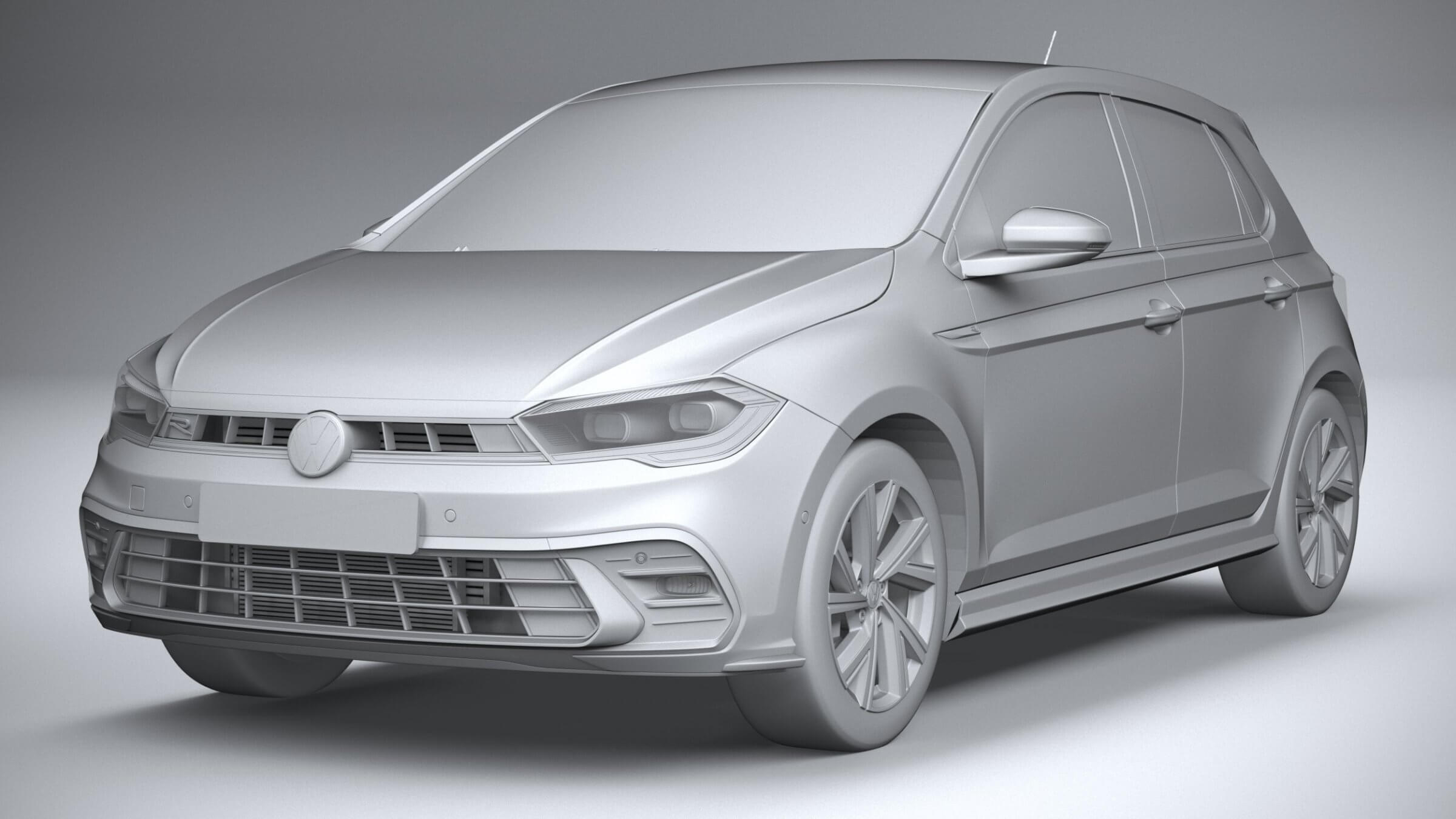 Volkswagen Polo 2022 - 3D Model by SQUIR