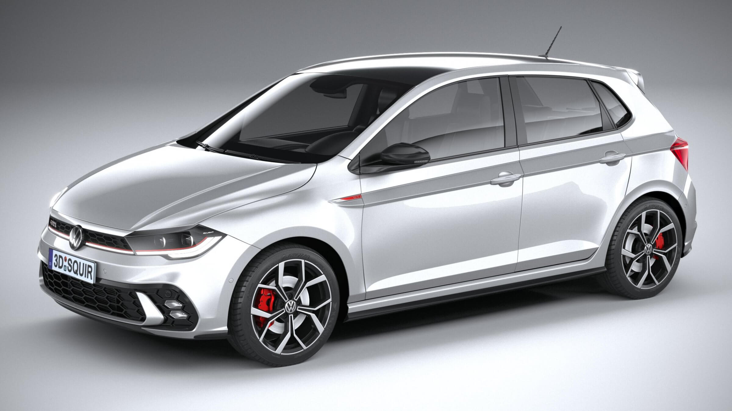 Volkswagen Polo GTI 2022 - 3D Model by SQUIR