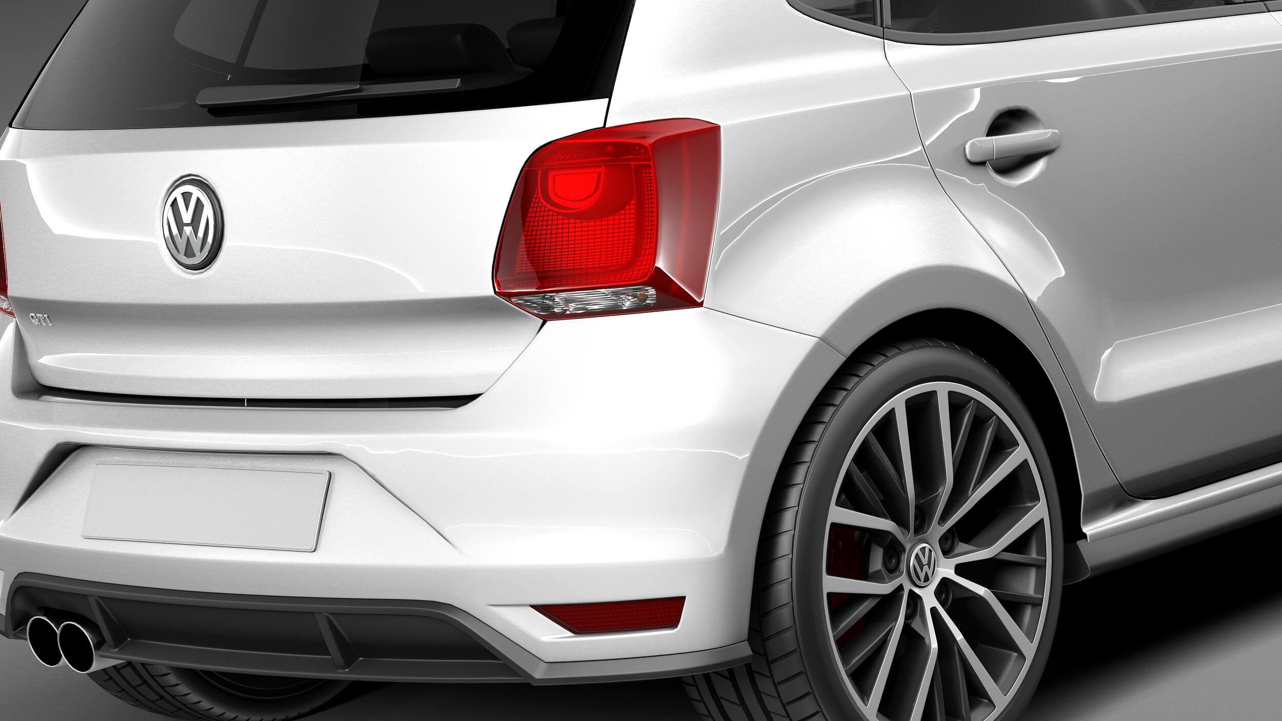 Volkswagen Polo GTI 5 Door 2015 - 3D Model by SQUIR