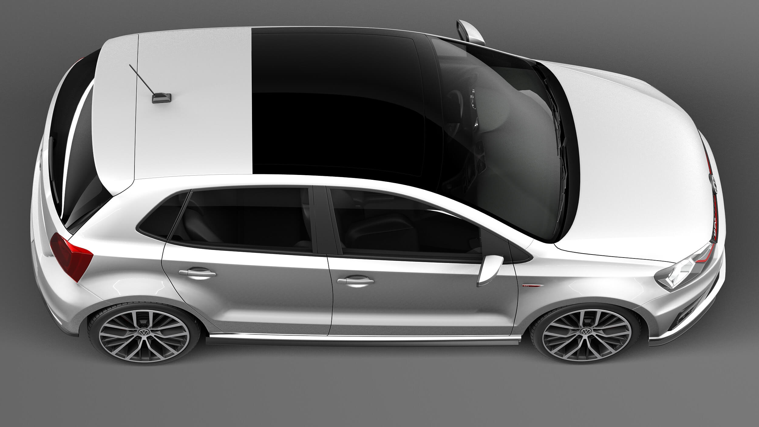 Volkswagen Polo GTI 5 Door 2015 - 3D Model by SQUIR
