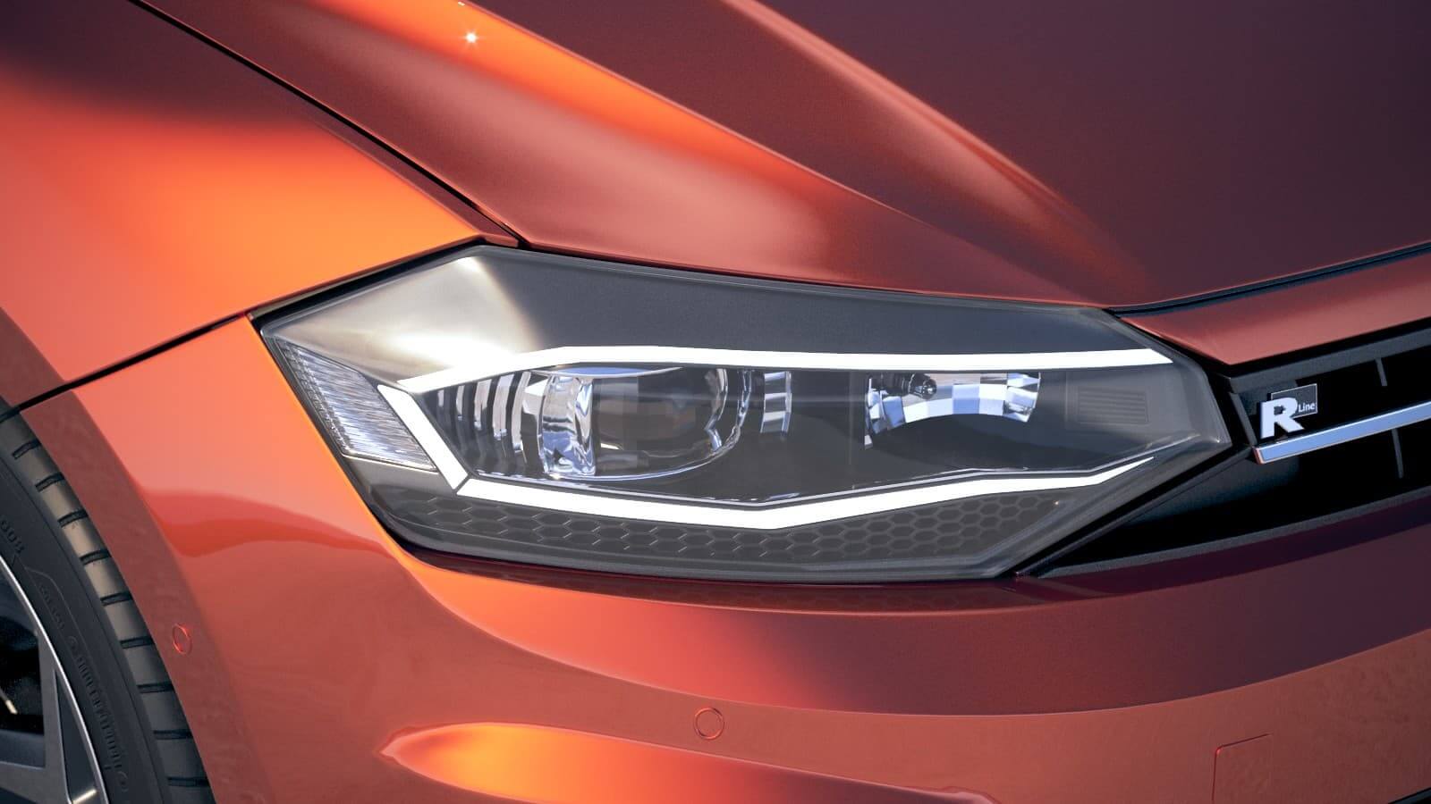 Volkswagen Polo R-line 2018 3D Model by SQUIR