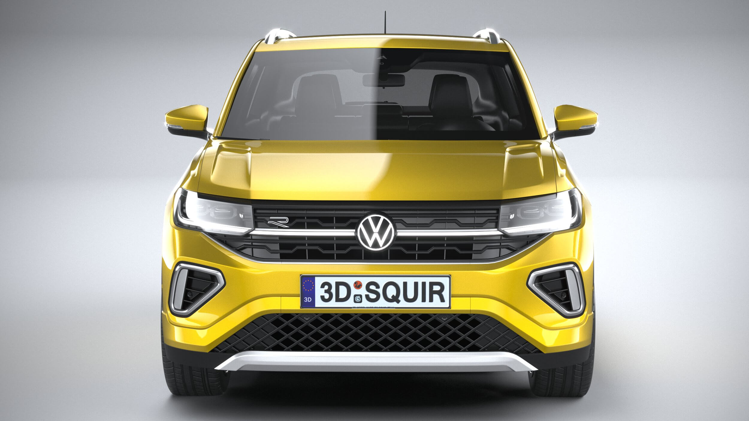 Volkswagen T-Cross R-Line 2024 3D Model by SQUIR
