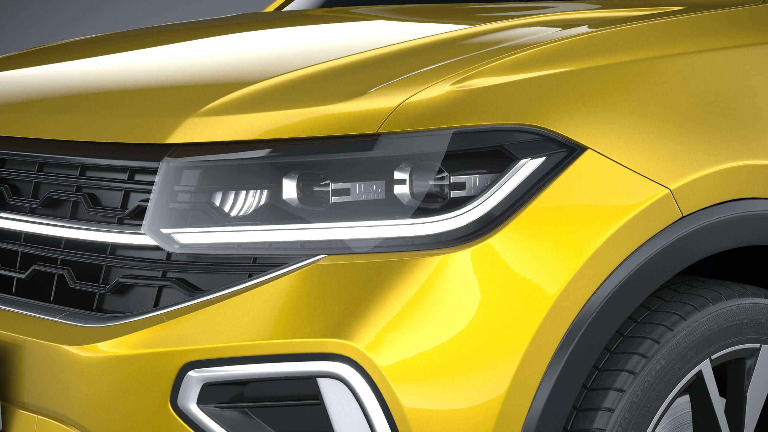 Volkswagen T-Cross R-Line 2024 3D Model by SQUIR