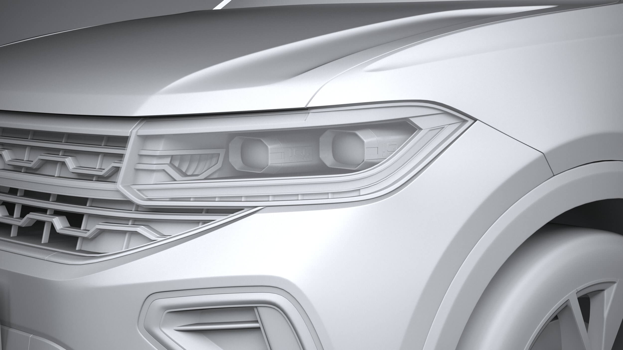 Volkswagen T-Cross R-Line 2024 3D Model by SQUIR