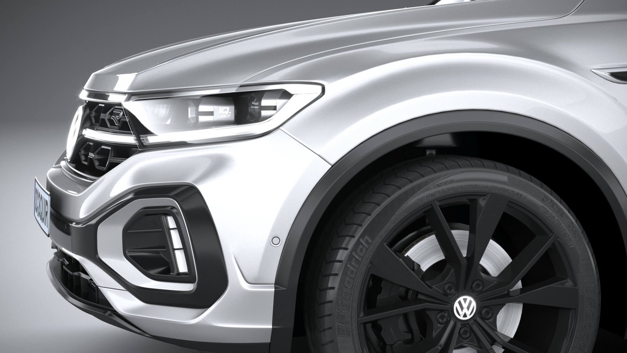 Volkswagen T-Roc R-line 2022 3D Model by SQUIR