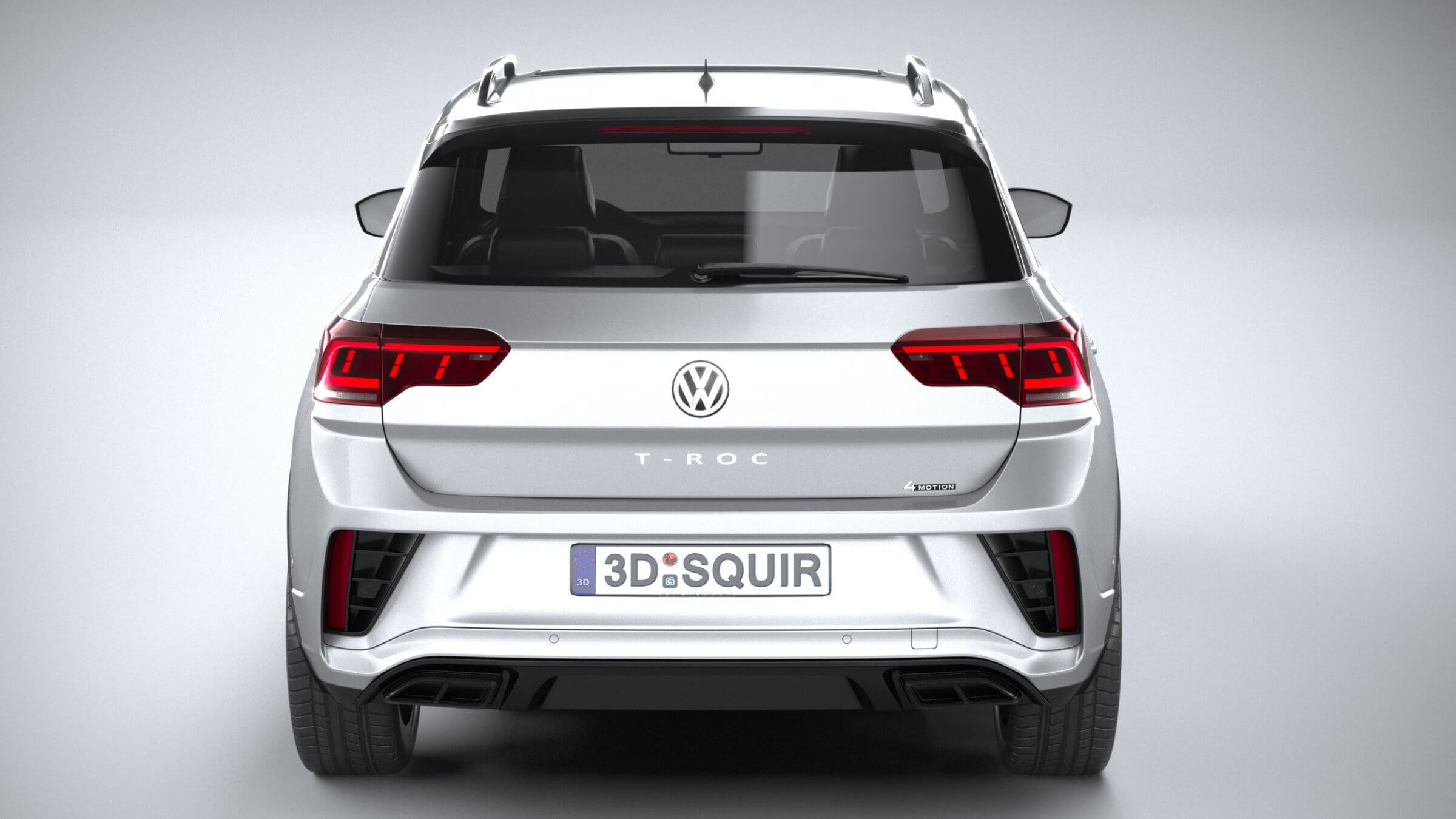 Volkswagen T-Roc R-line 2022 3D Model by SQUIR