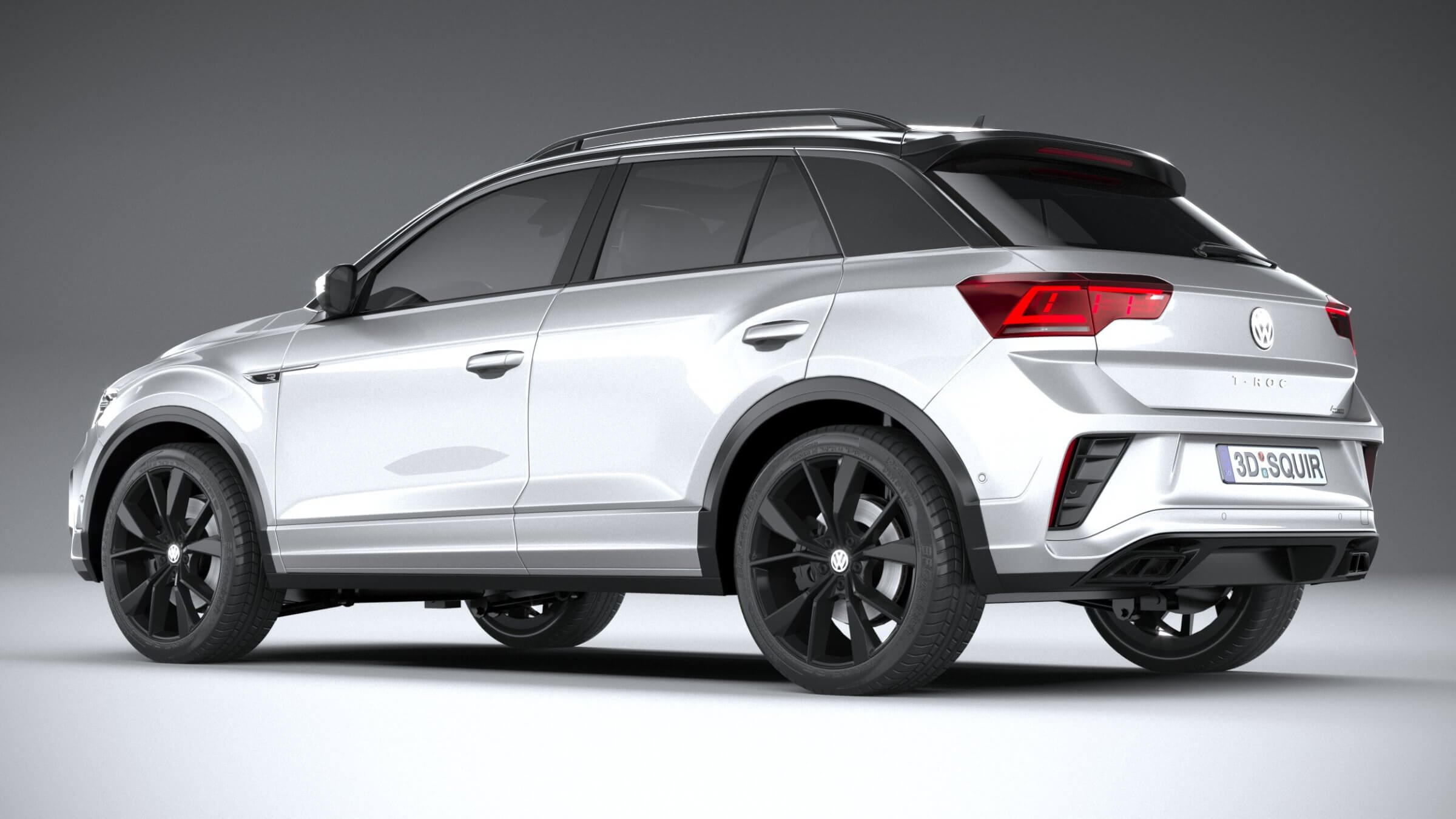 Volkswagen T-Roc R-line 2022 3D Model by SQUIR