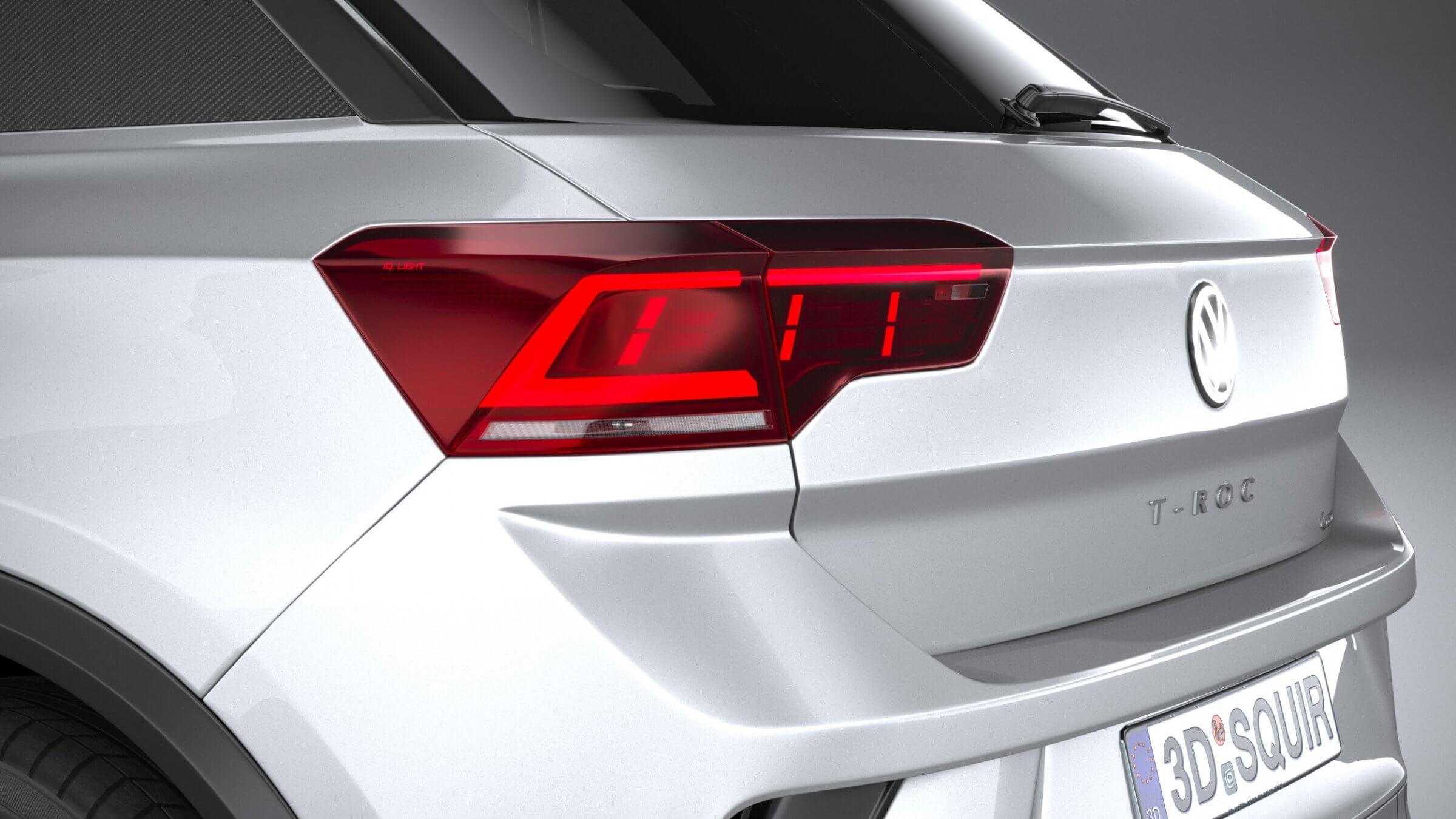 Volkswagen T-Roc R-line 2022 3D Model by SQUIR