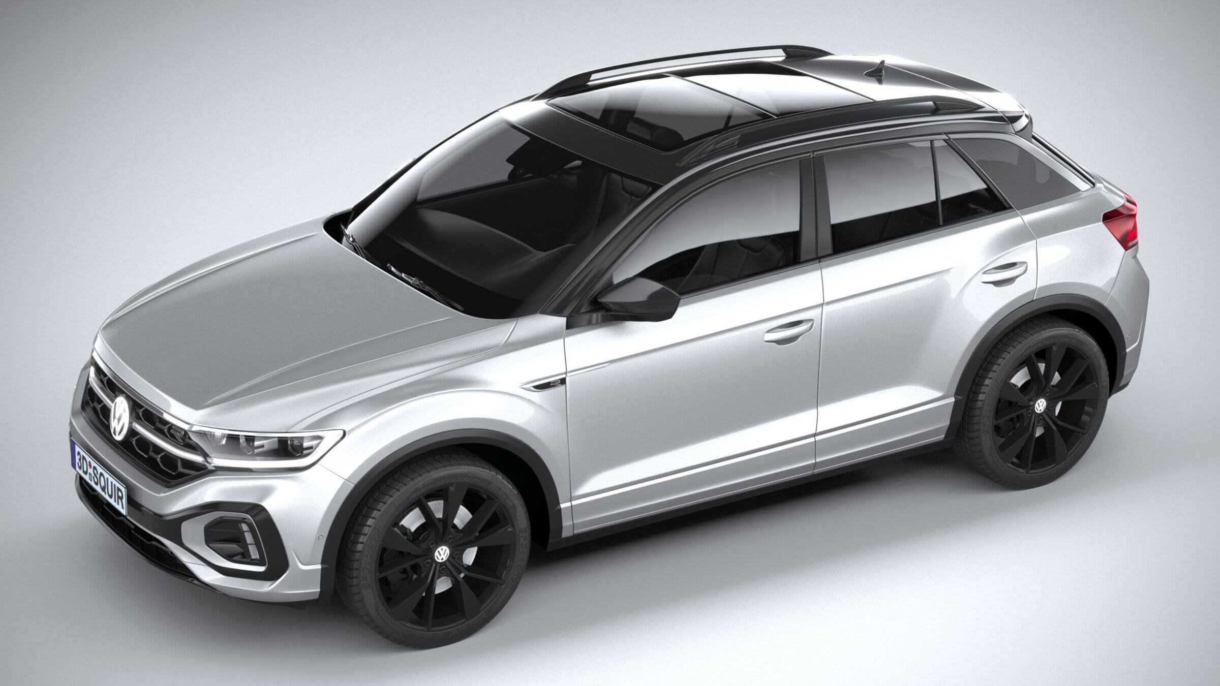 Volkswagen T-Roc R-line 2022 3D Model by SQUIR