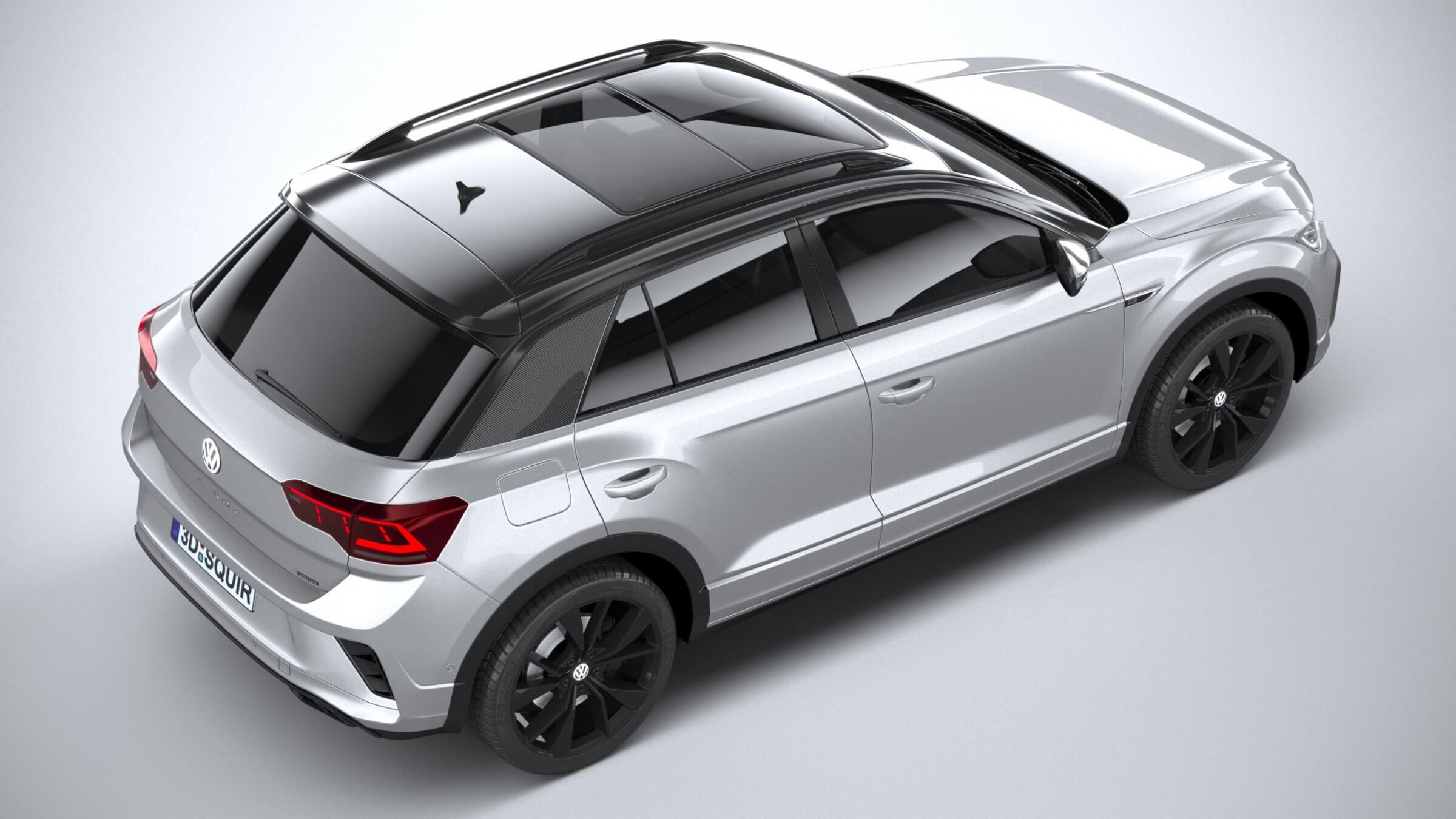 Volkswagen T-Roc R-line 2022 3D Model by SQUIR