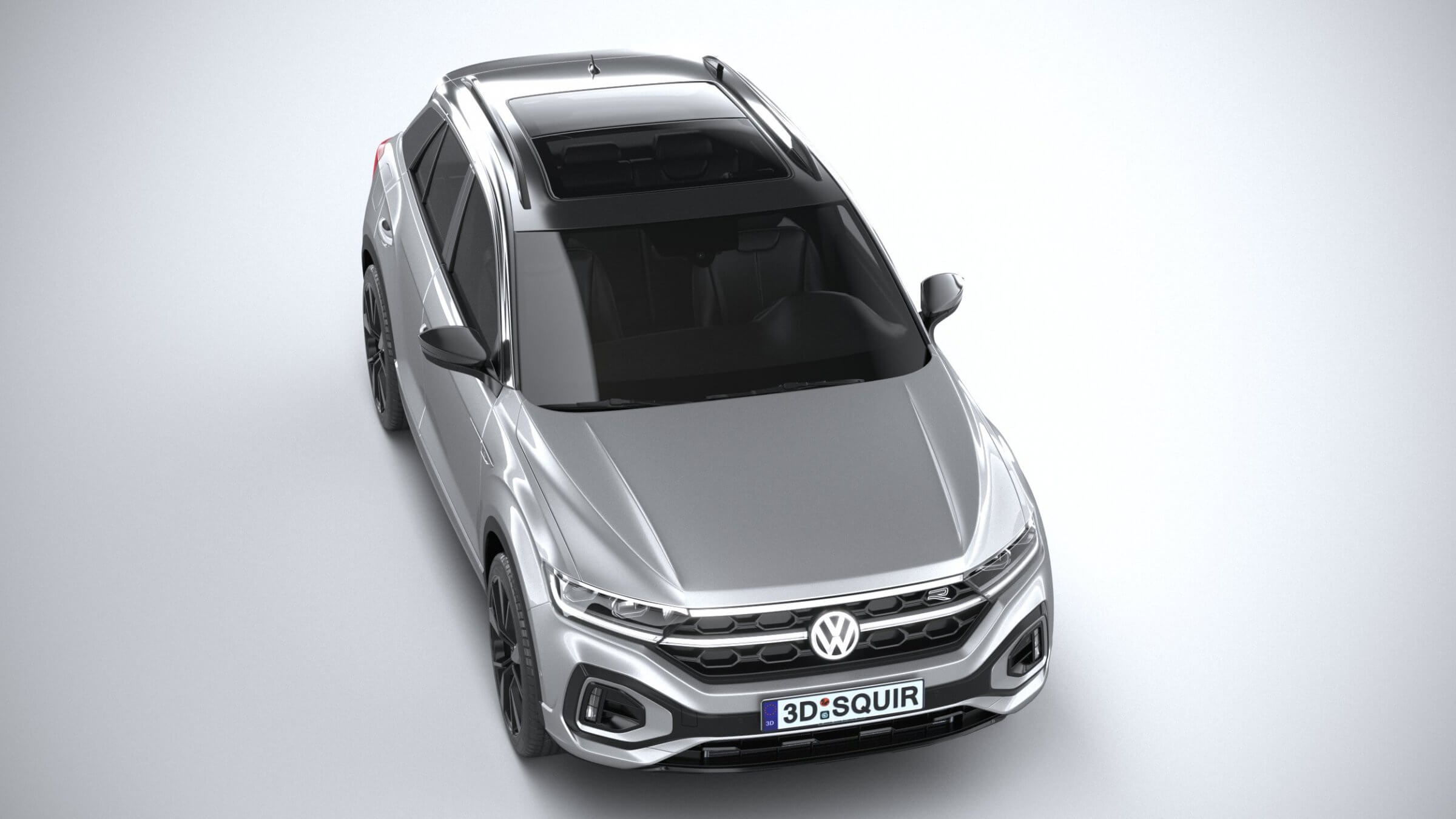 Volkswagen T-Roc R-line 2022 3D Model by SQUIR