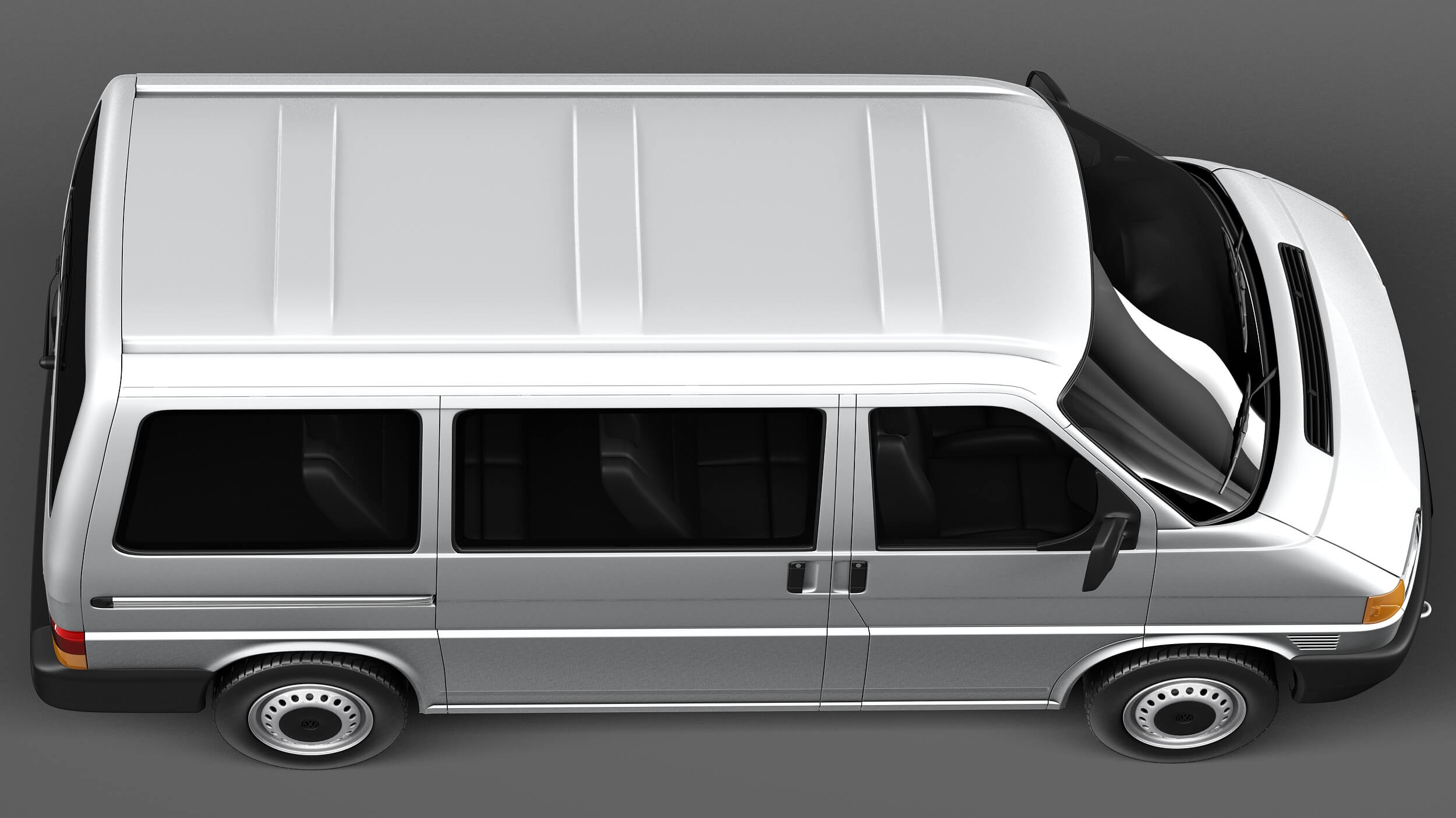 Volkswagen T4 Multivan Eurovan 1990-2003 3D Model by SQUIR