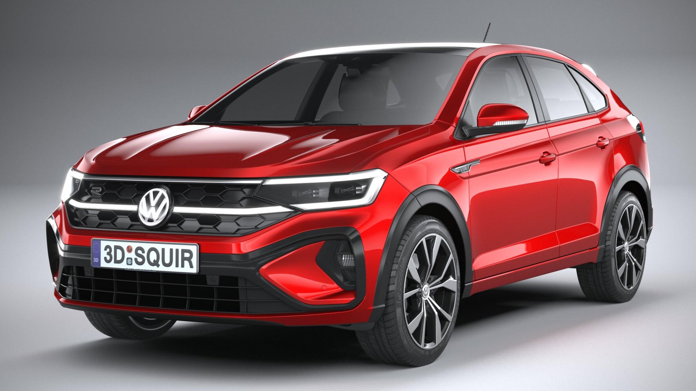 Volkswagen Taigo R 2022 - 3D Model by SQUIR