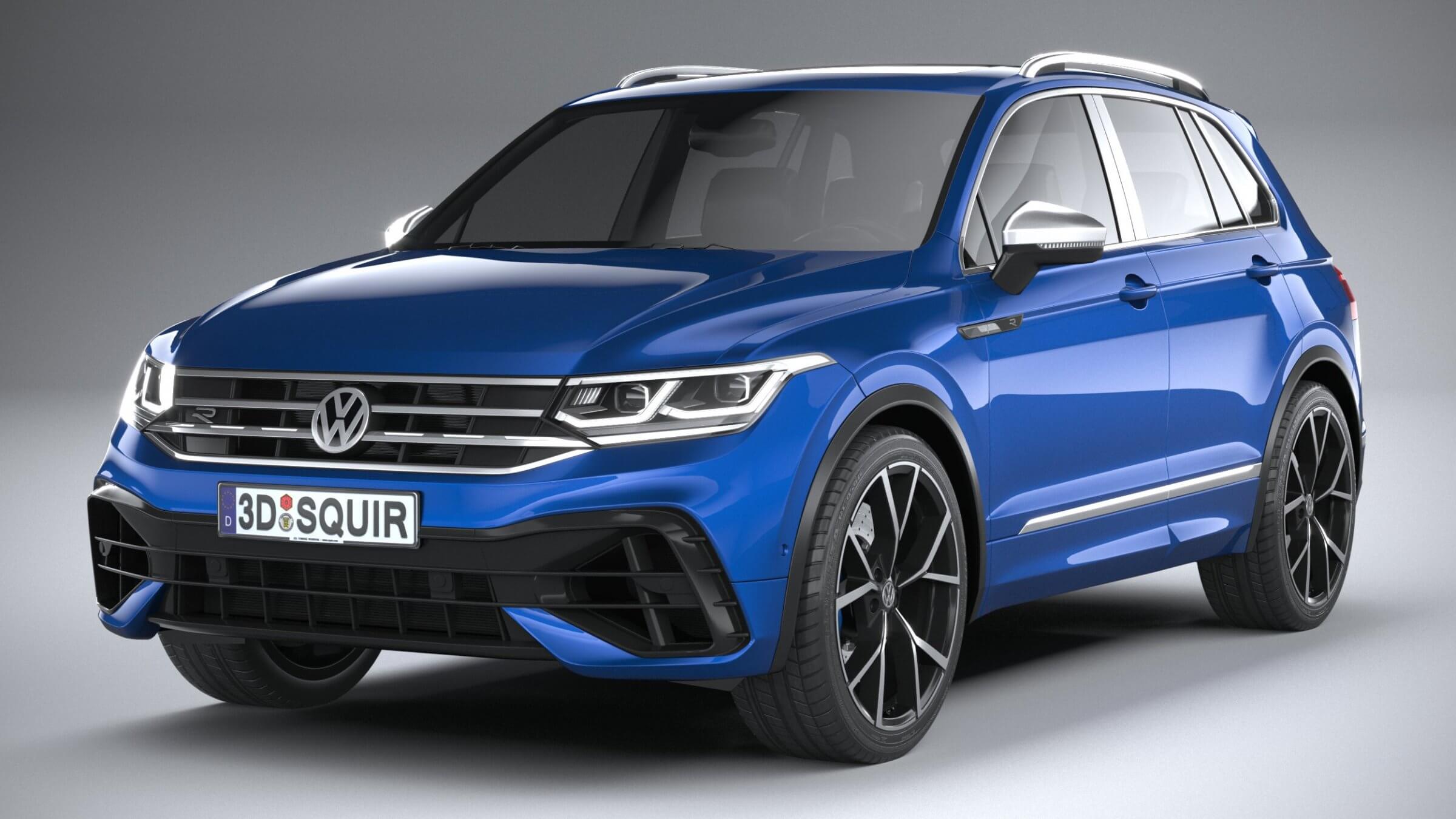 Volkswagen Tiguan R 2021 - 3D Model by SQUIR