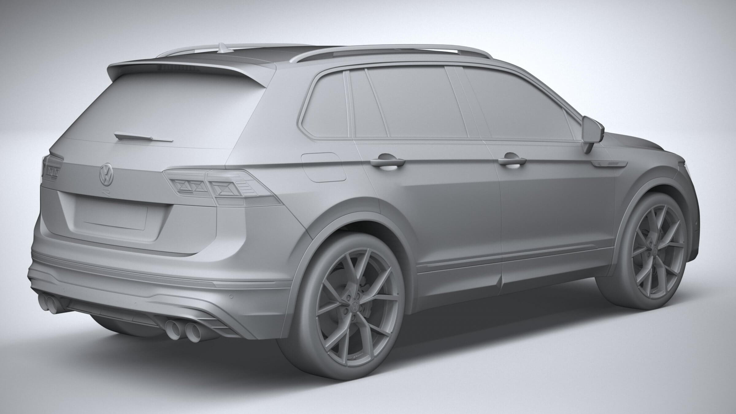 Volkswagen Tiguan R 2021 - 3D Model by SQUIR