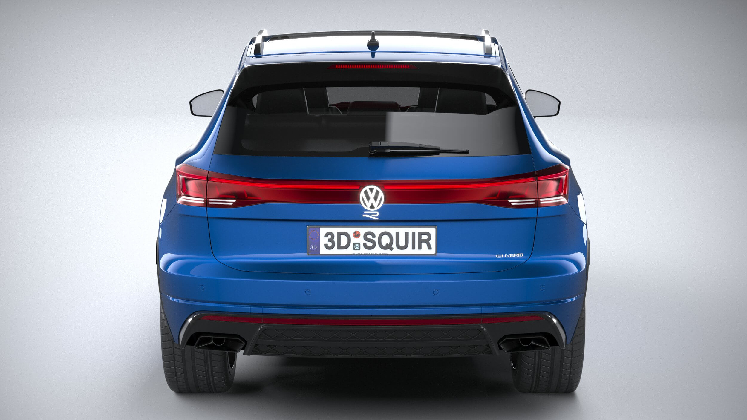 Volkswagen Touareg R Ehybrid 2024 - 3D Model by SQUIR