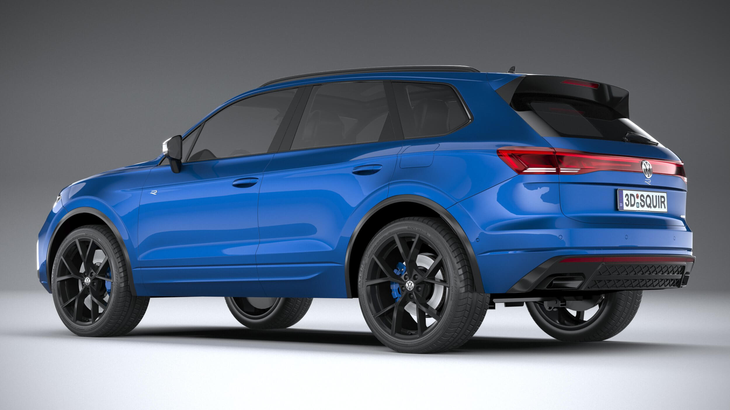 Volkswagen Touareg R Ehybrid 2024 - 3D Model by SQUIR