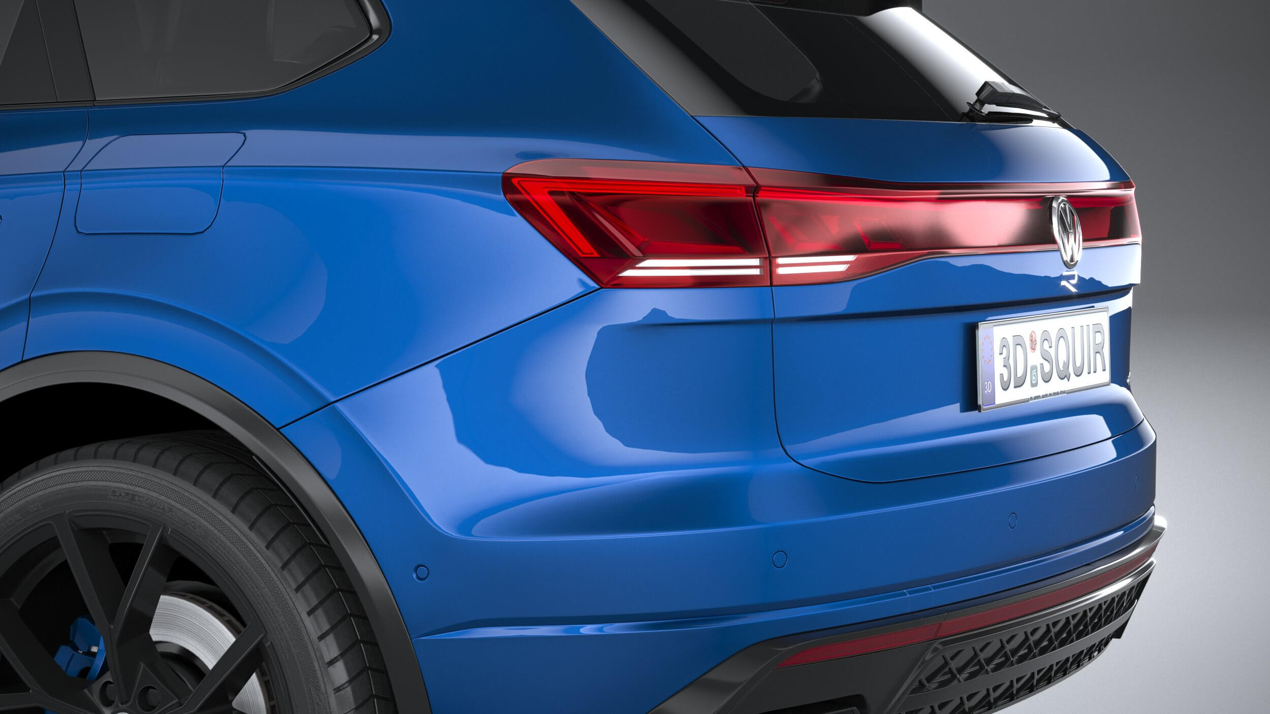 Volkswagen Touareg R Ehybrid 2024 - 3D Model by SQUIR