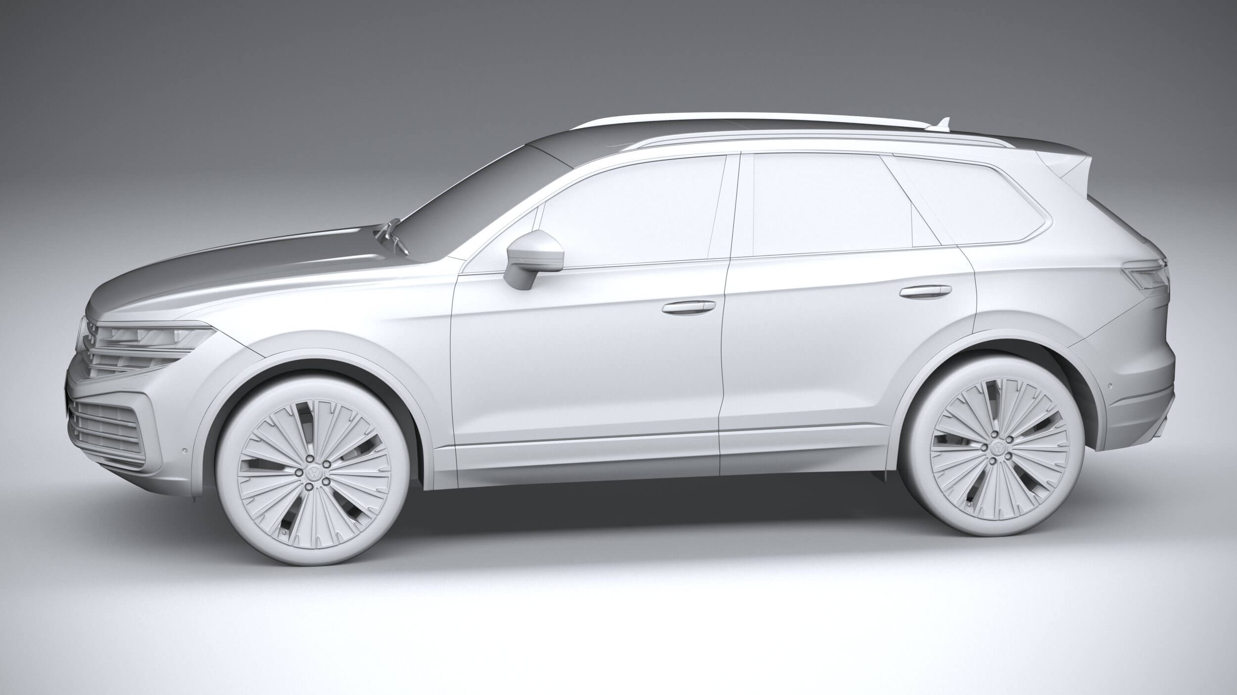 Volkswagen Touareg Regular 2024 - 3D Model by SQUIR