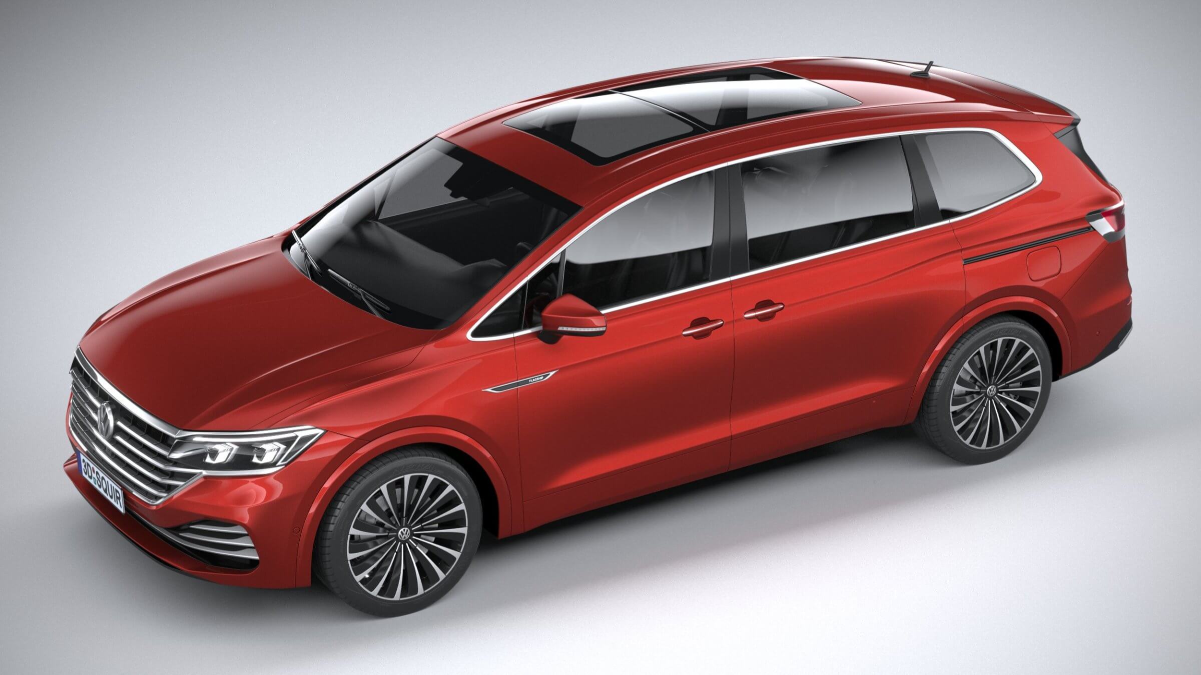Volkswagen Viloran 2020 - 3D Model by SQUIR