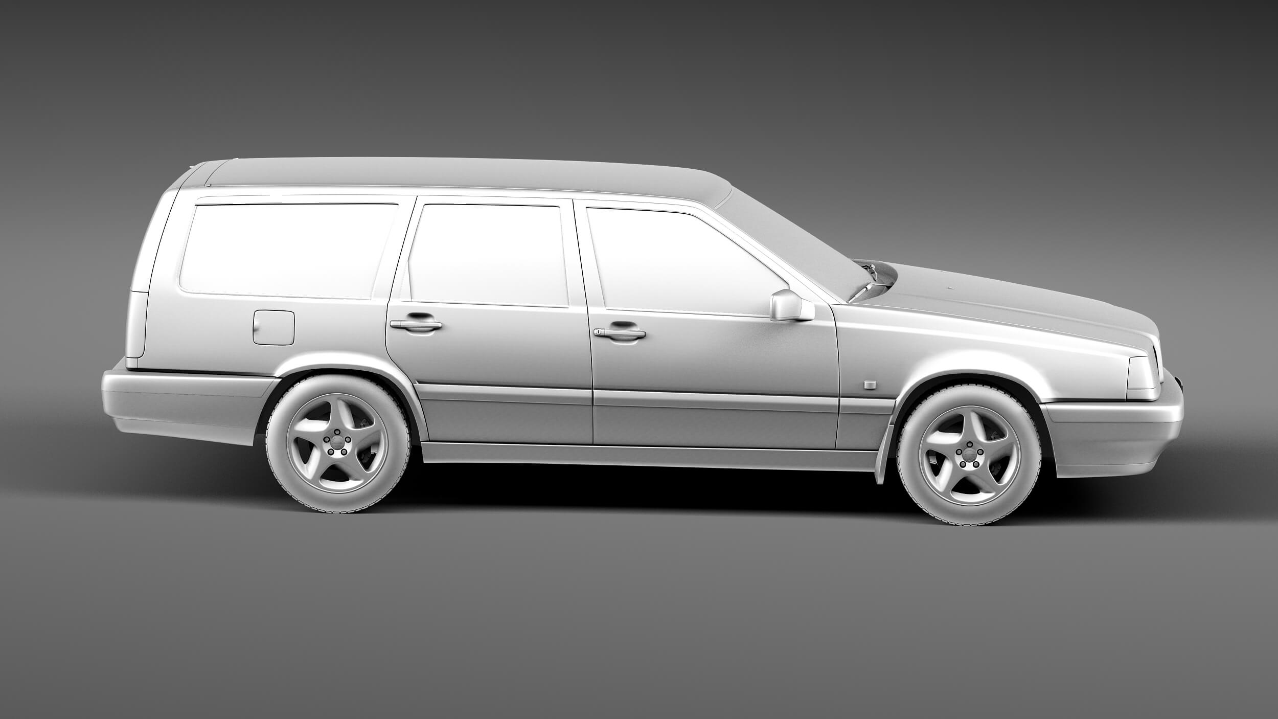 Volvo 850 Wagon EU 1991-1997 3D Model by SQUIR