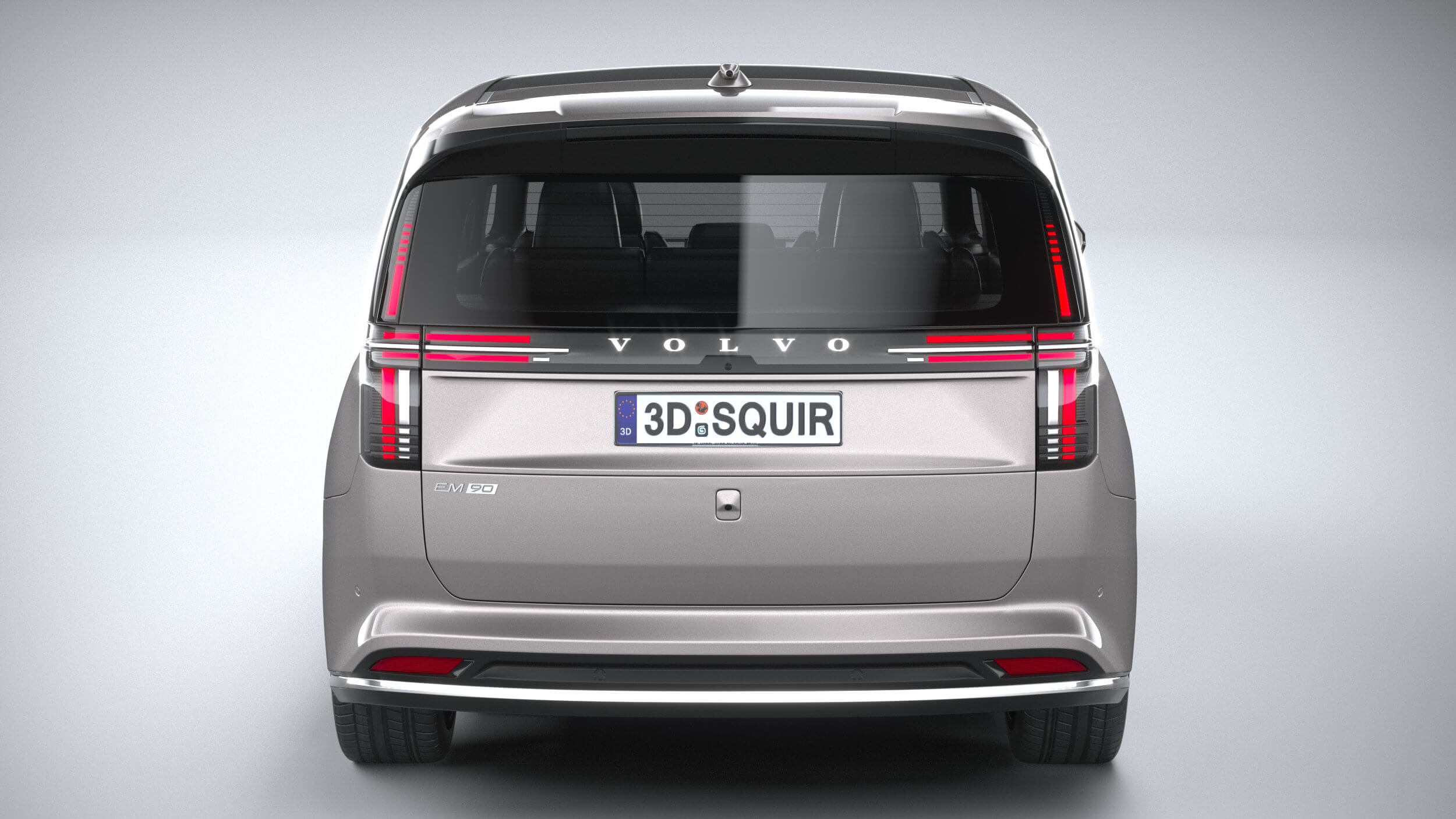 Volvo EM90 2024 - 3D Model by SQUIR