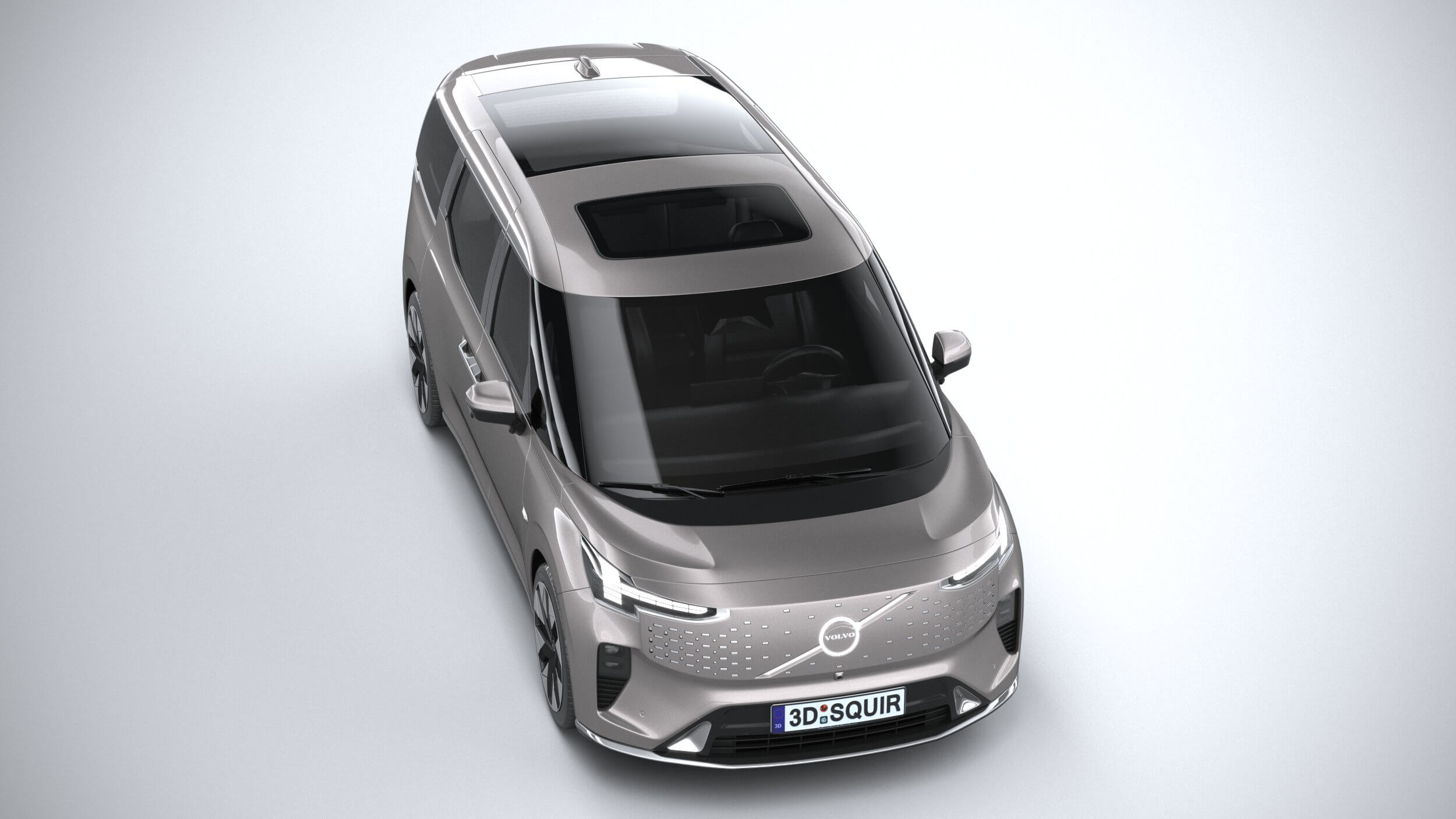 Volvo EM90 2024 - 3D Model by SQUIR
