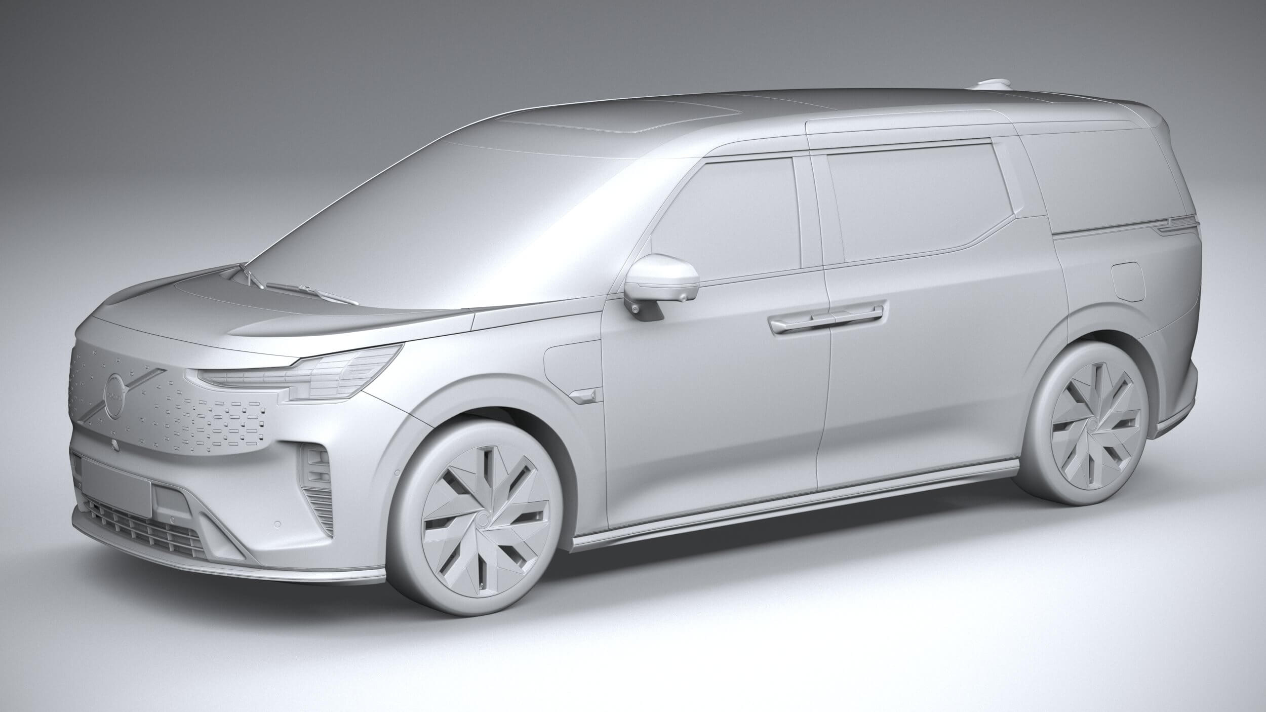 Volvo EM90 2024 - 3D Model by SQUIR