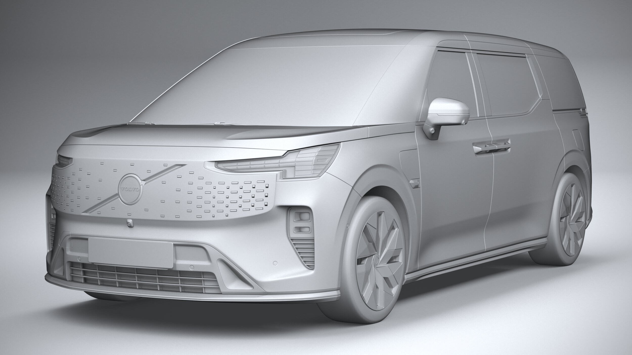 Volvo EM90 2024 - 3D Model by SQUIR