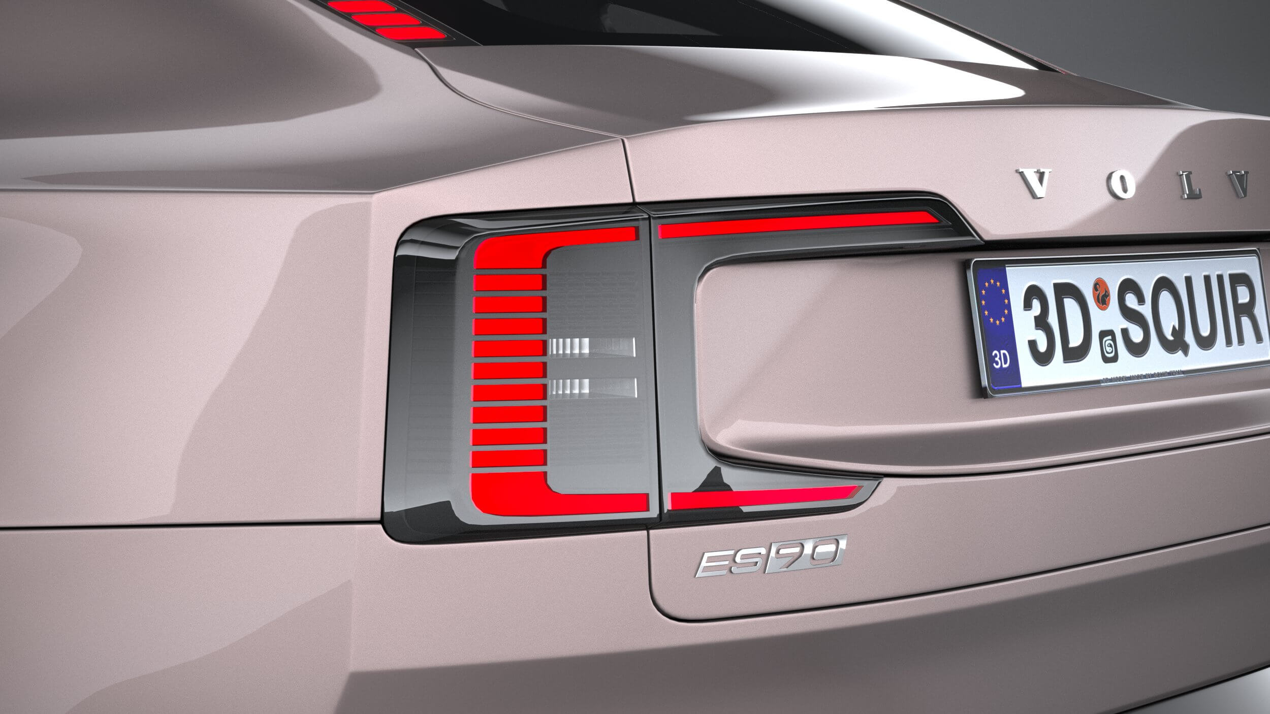 Volvo ES90 2026 - 3D Model by SQUIR