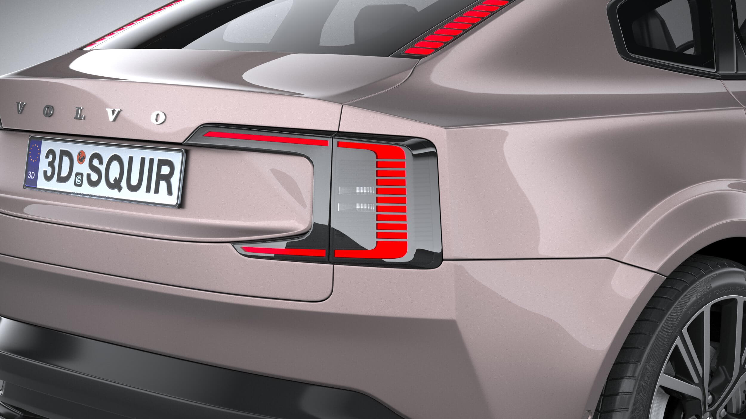 Volvo ES90 2026 - 3D Model by SQUIR