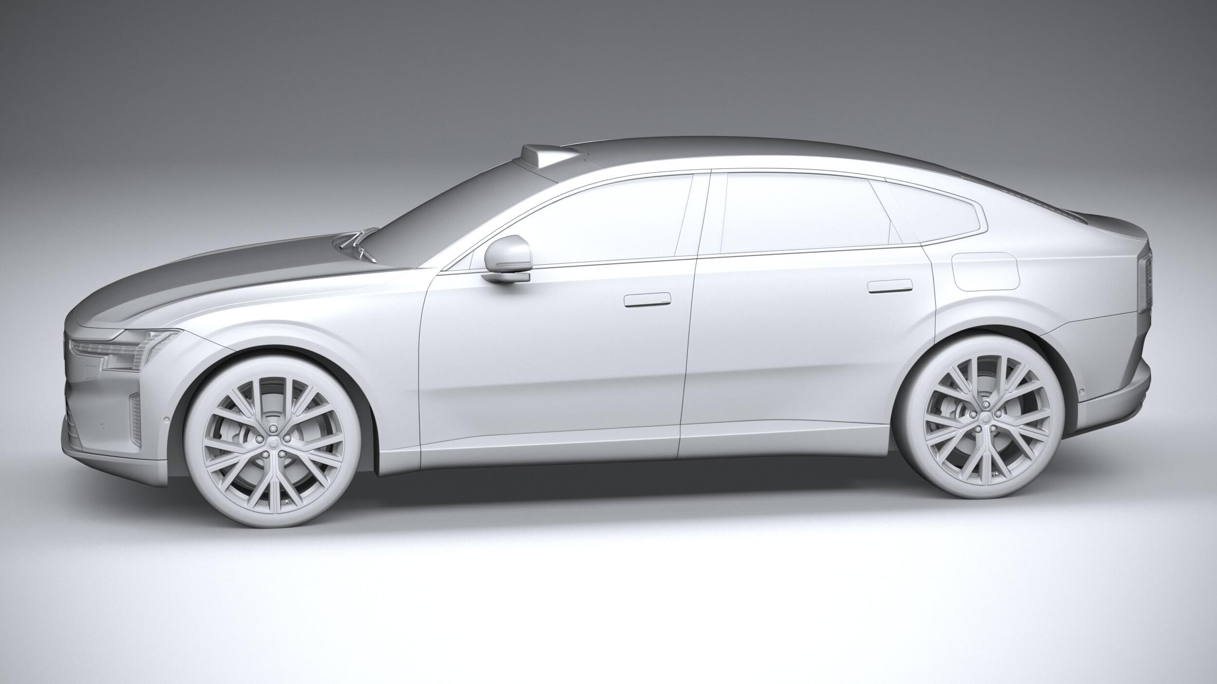 Volvo ES90 2026 - 3D Model by SQUIR