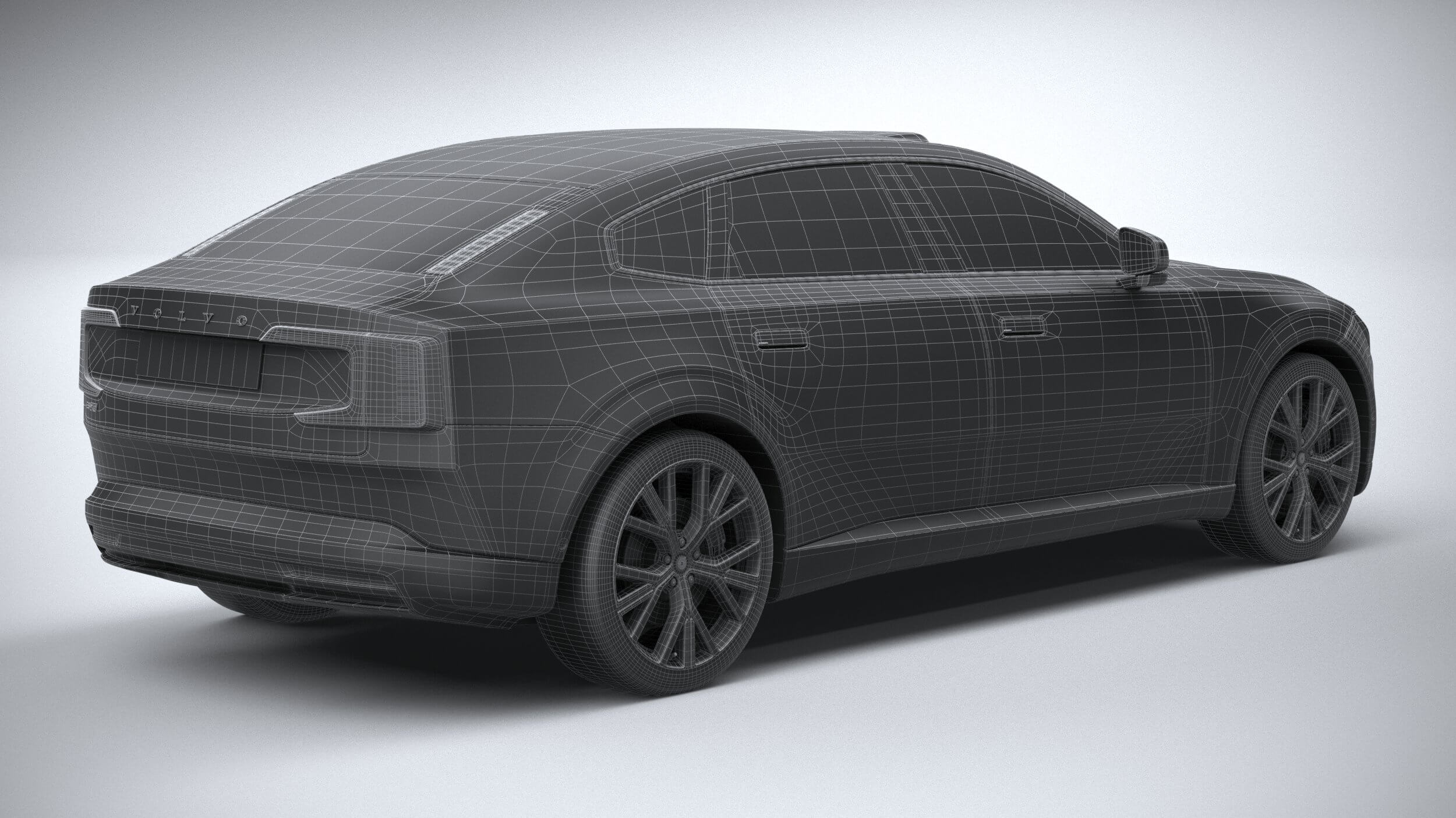 Volvo ES90 2026 - 3D Model by SQUIR