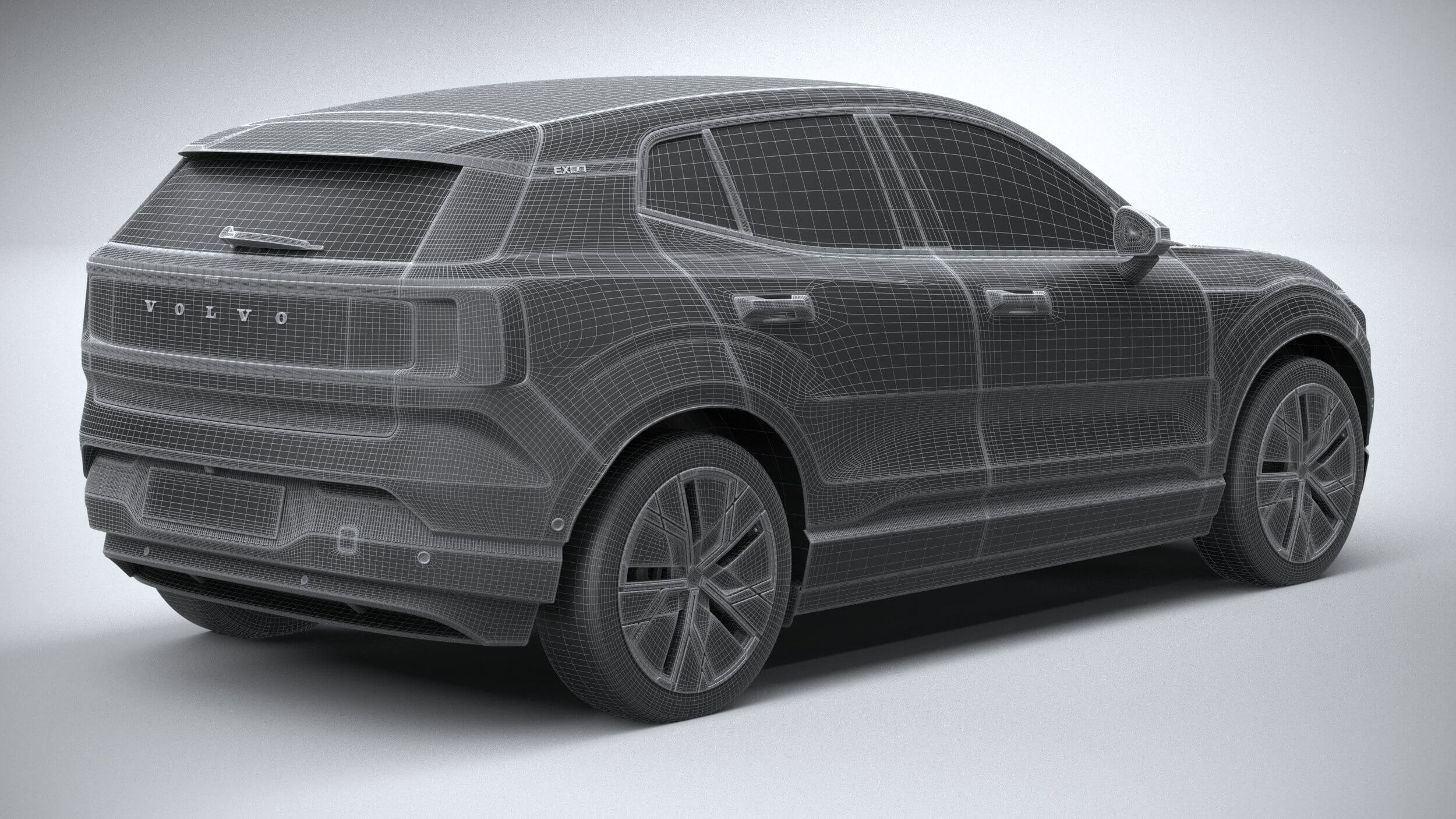 Volvo EX30 2025 - 3D Model by SQUIR