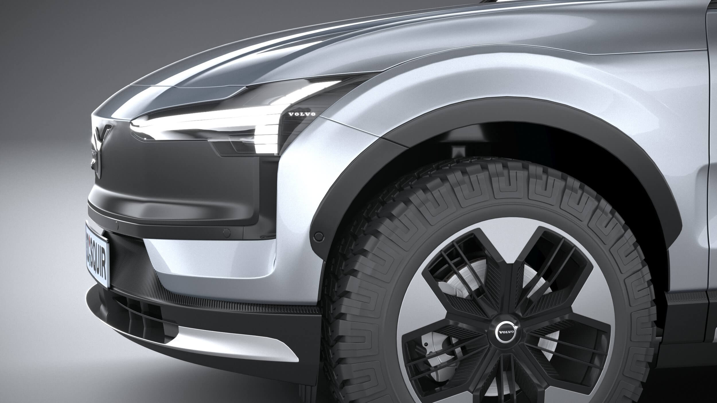 Volvo EX30 Cross Country 2025 - 3D Model by SQUIR