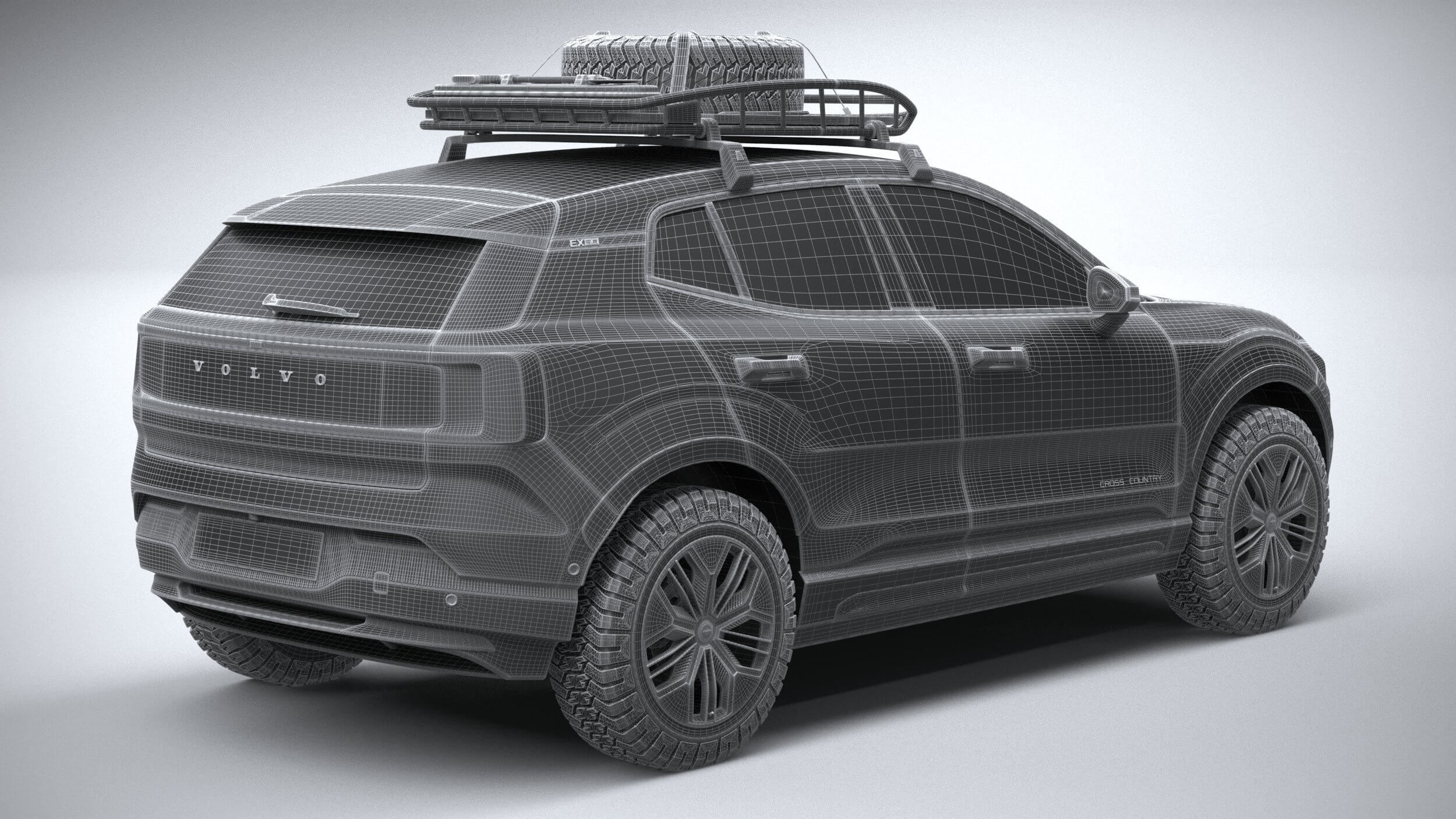 Volvo EX30 Cross Country 2025 - 3D Model by SQUIR