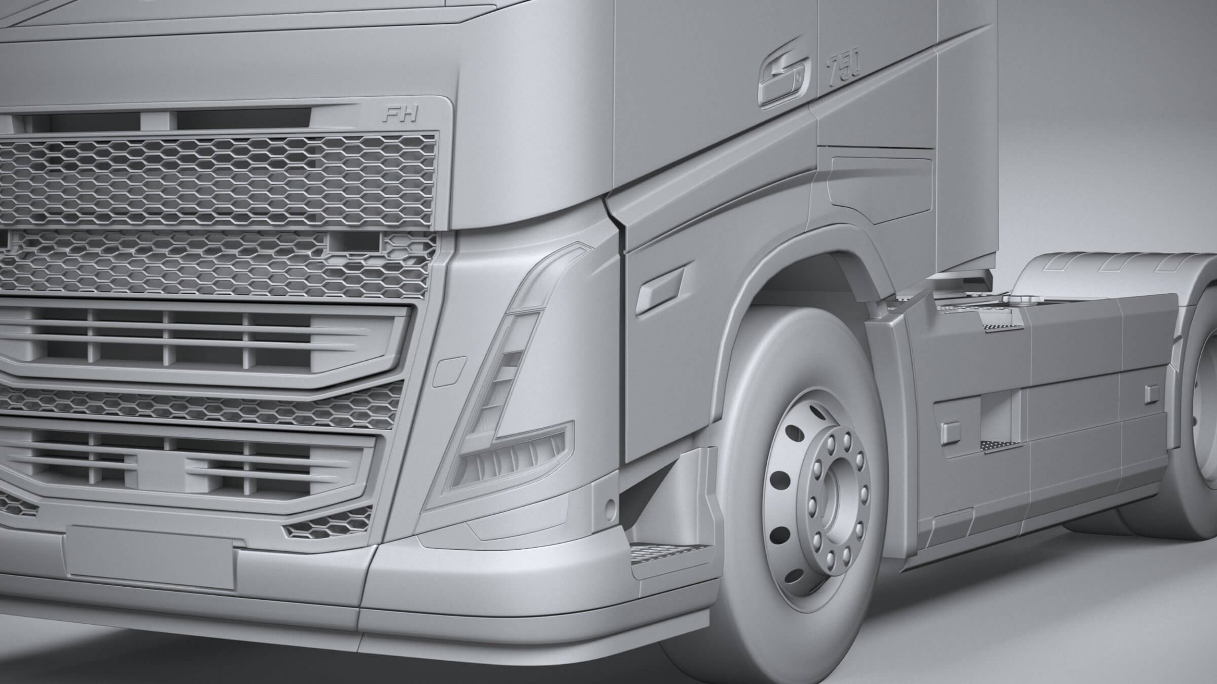 Volvo FH16 2020 - 3D Model by SQUIR